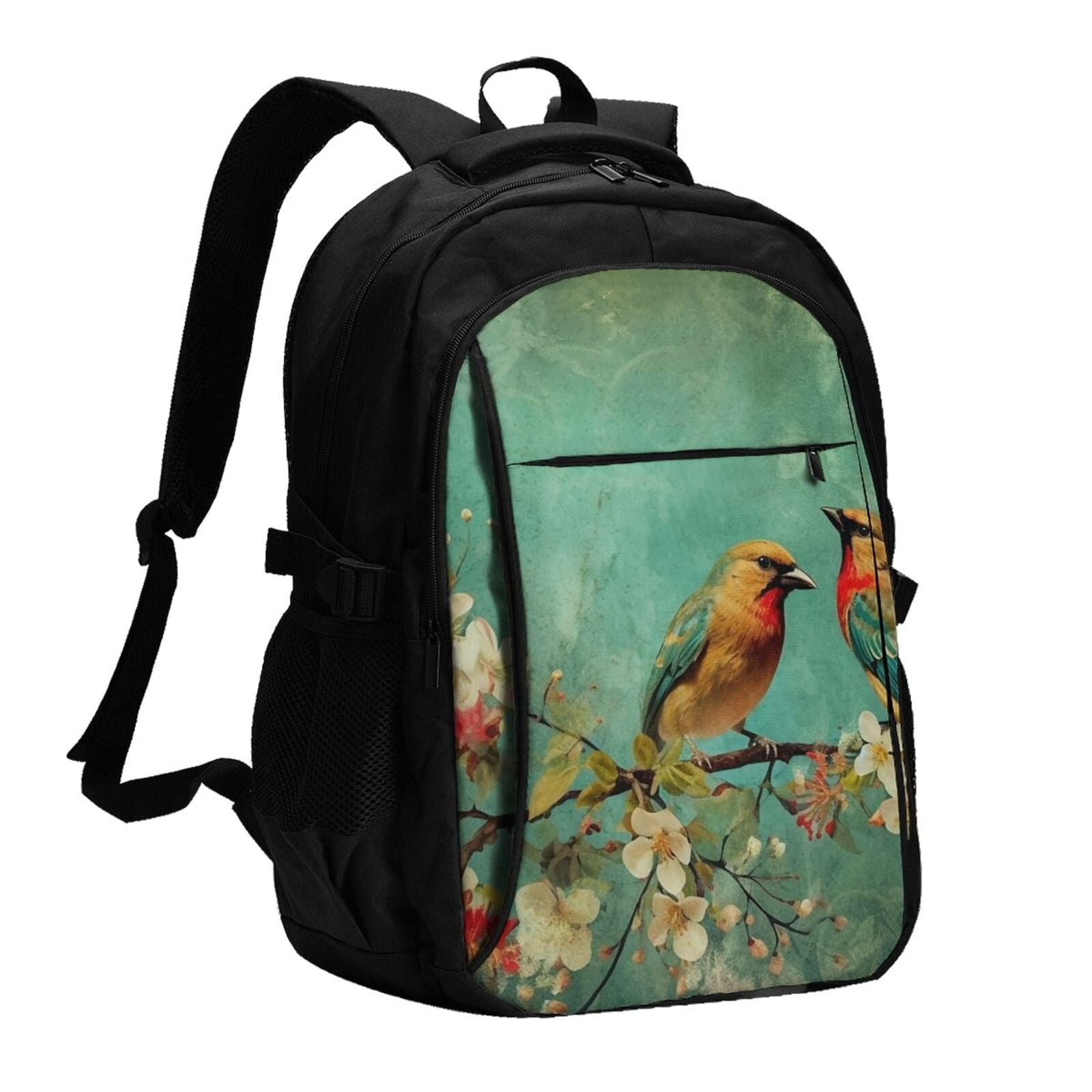 Honeii Retro Birds for Travel Laptop Backpack, Business Laptops ...