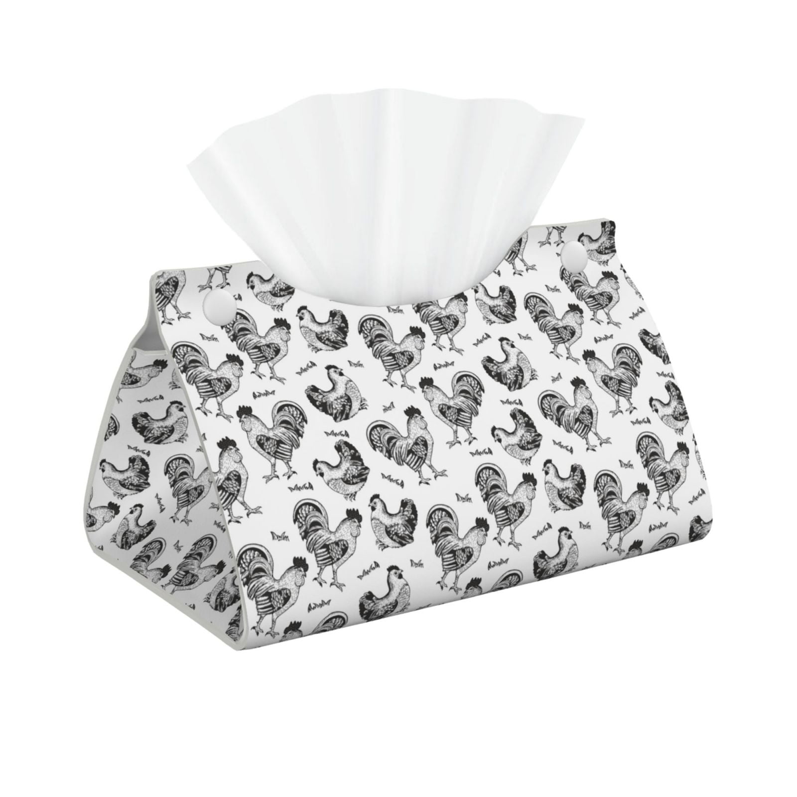 Honeii Retro Rooster for Tissue Box Cover/Holder - Covers Rectangular ...