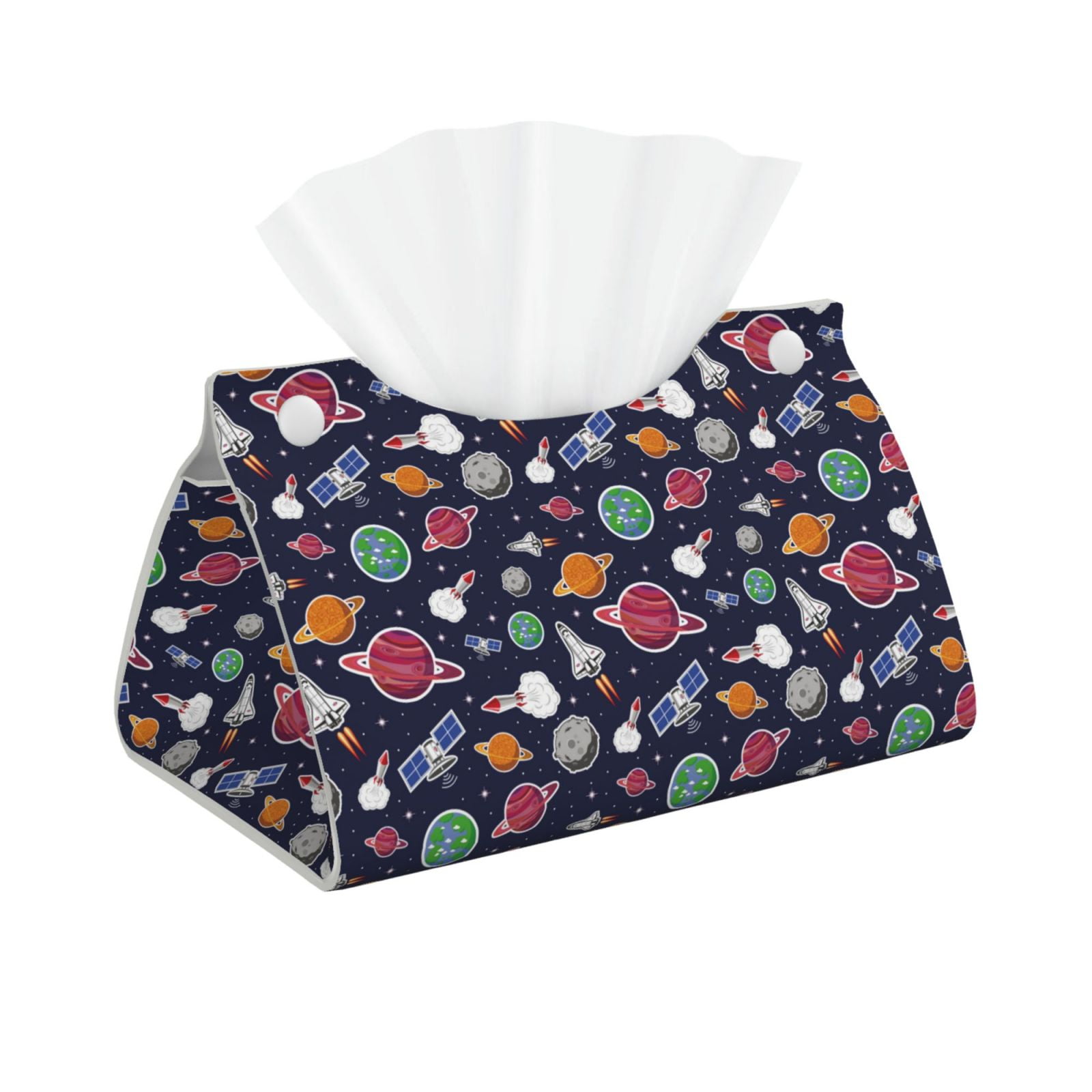 Honeii Rocket Satellite for Tissue Box Cover/Holder - Covers ...