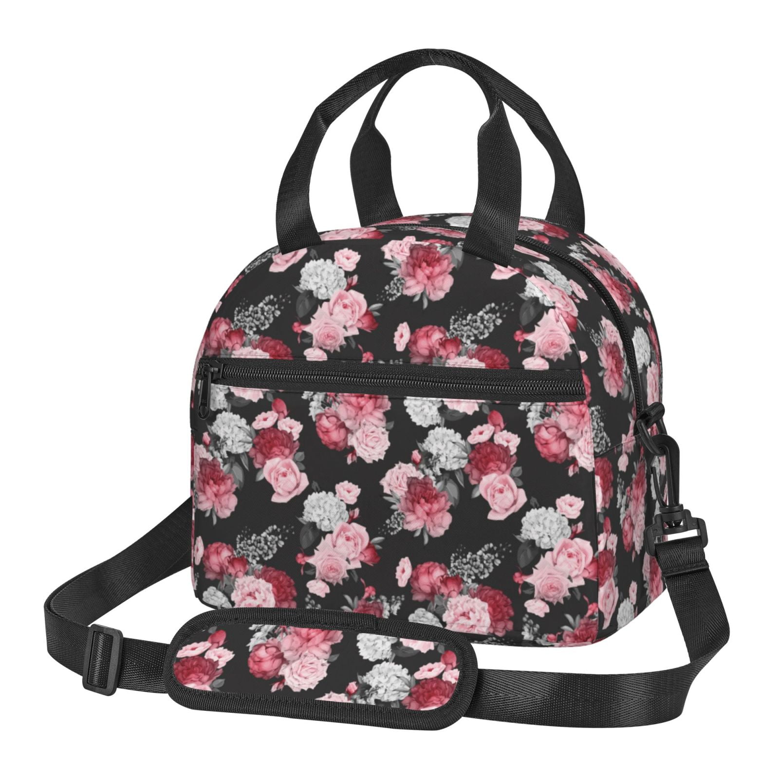 Honeii Rose Flowers for Insulated Lunch Box, Lunch Bag Lunch Cag for ...