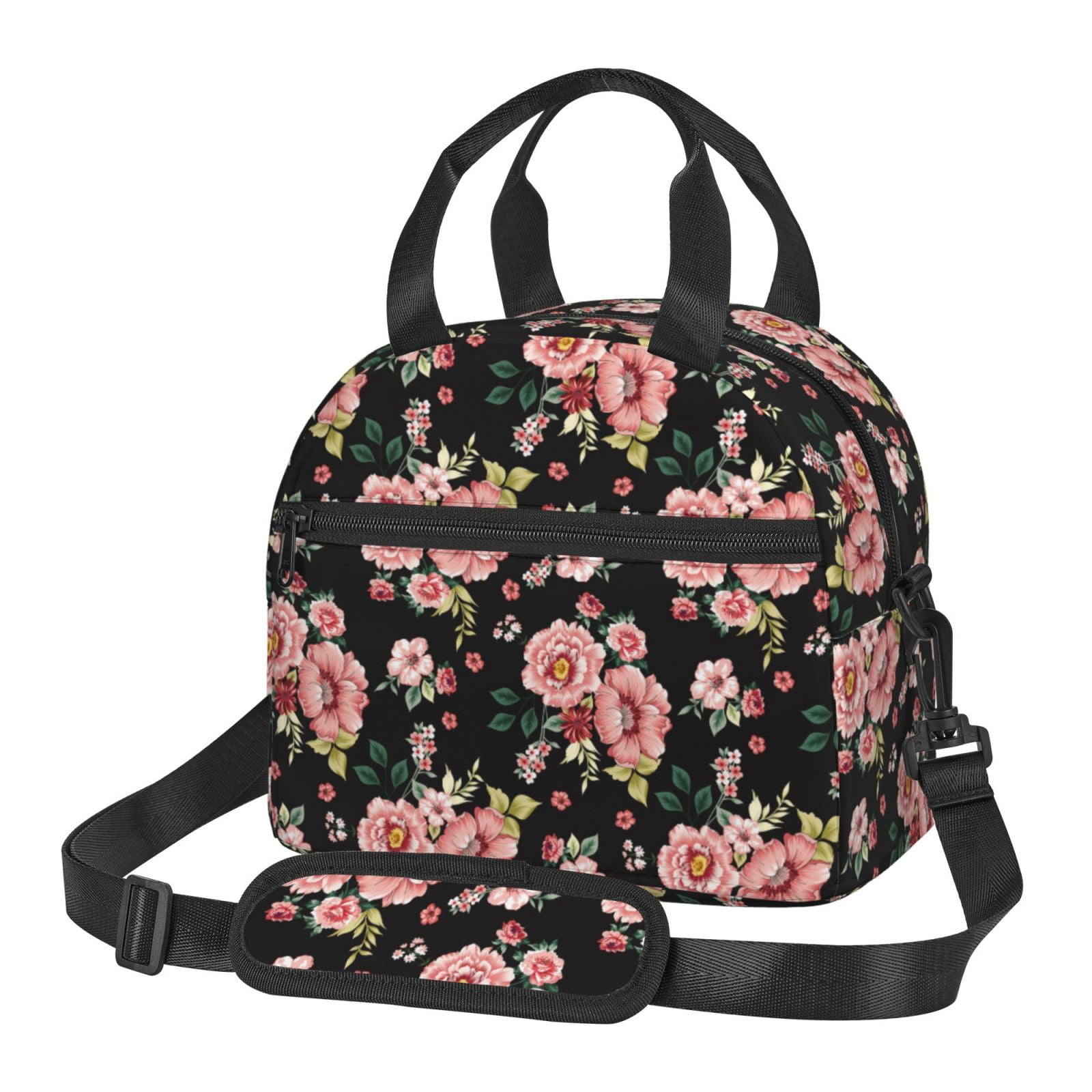 Honeii Rose Flowers for Insulated Lunch Box, Lunch Bag Lunch Cag for ...