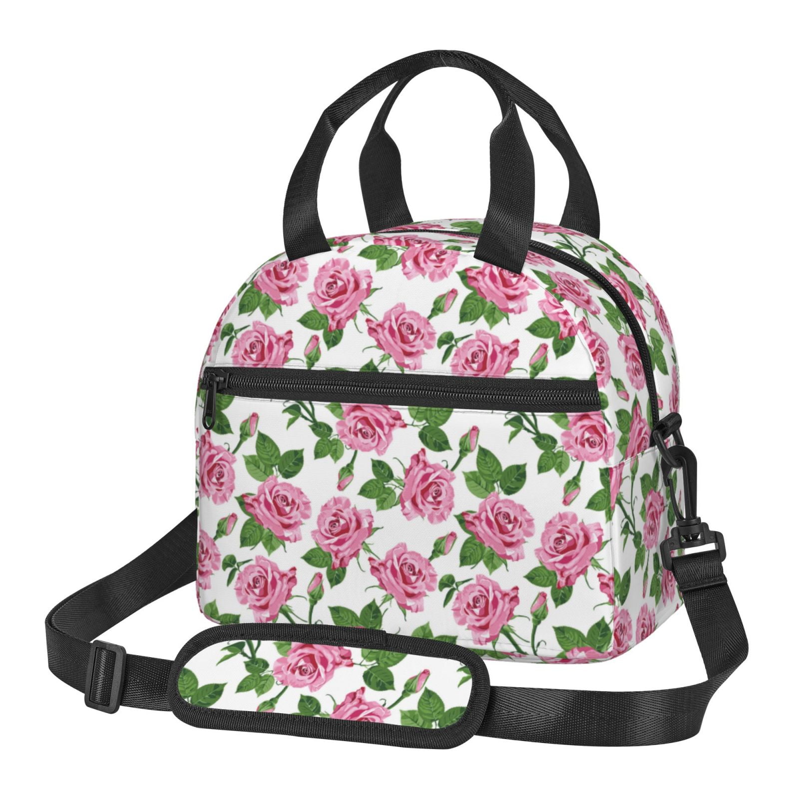 Honeii Rose Flowers for Insulated Lunch Box, Lunch Bag Lunch Cag for ...