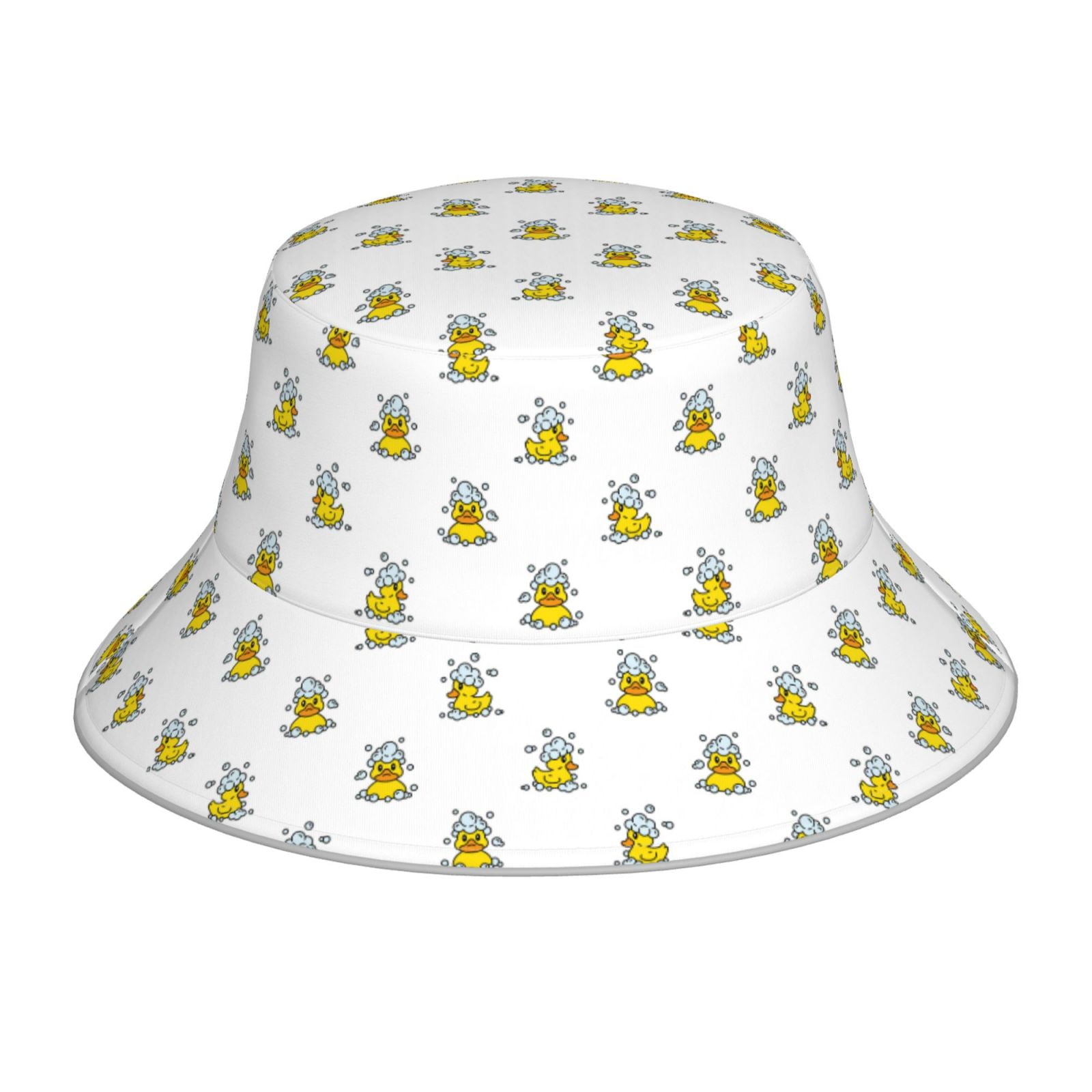 Honeii Rubber Duck Showe for Unisex Bucket Hat Waterproof Rain Hat ...