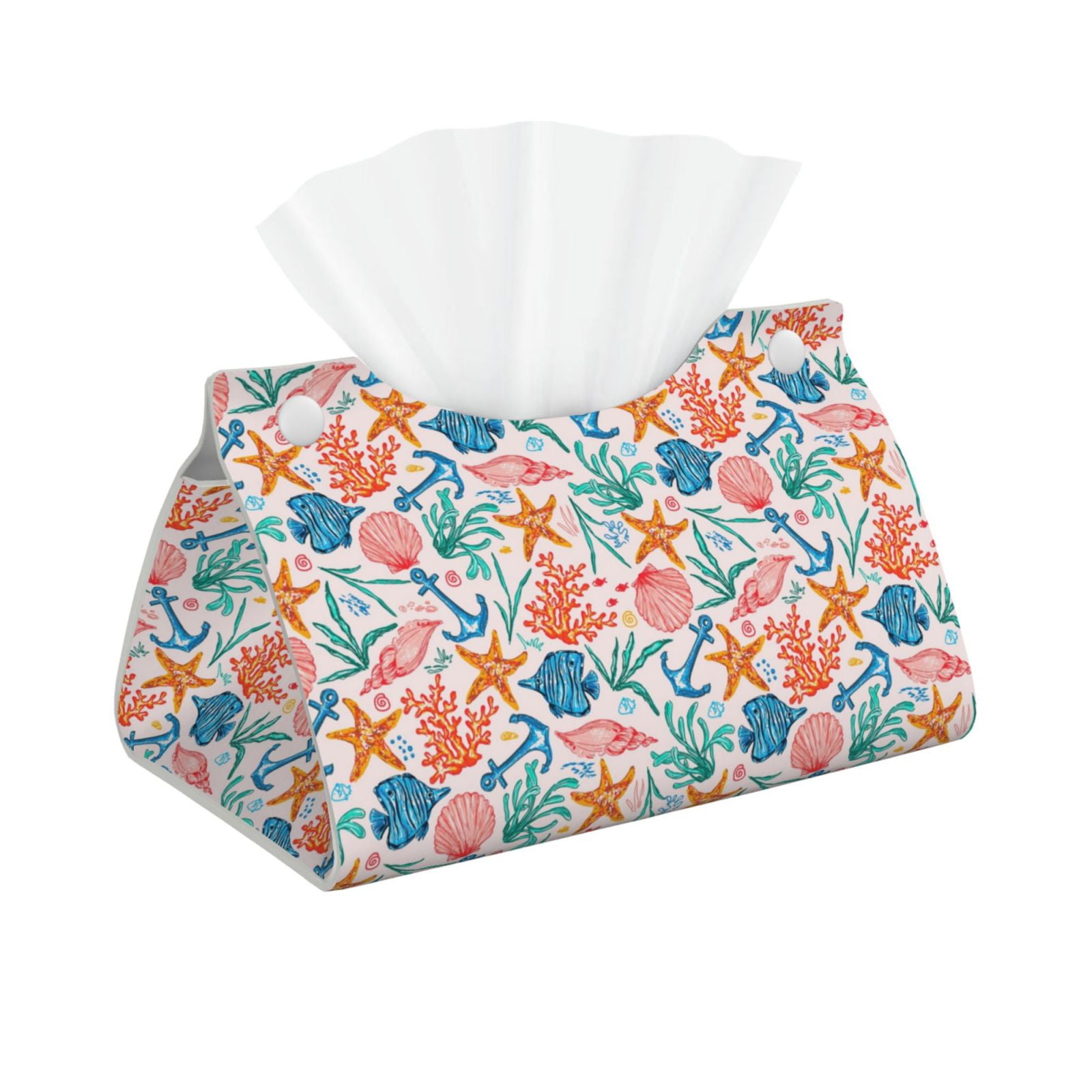 Honeii Sea Creatures for Tissue Box Cover/Holder - Covers Rectangular ...