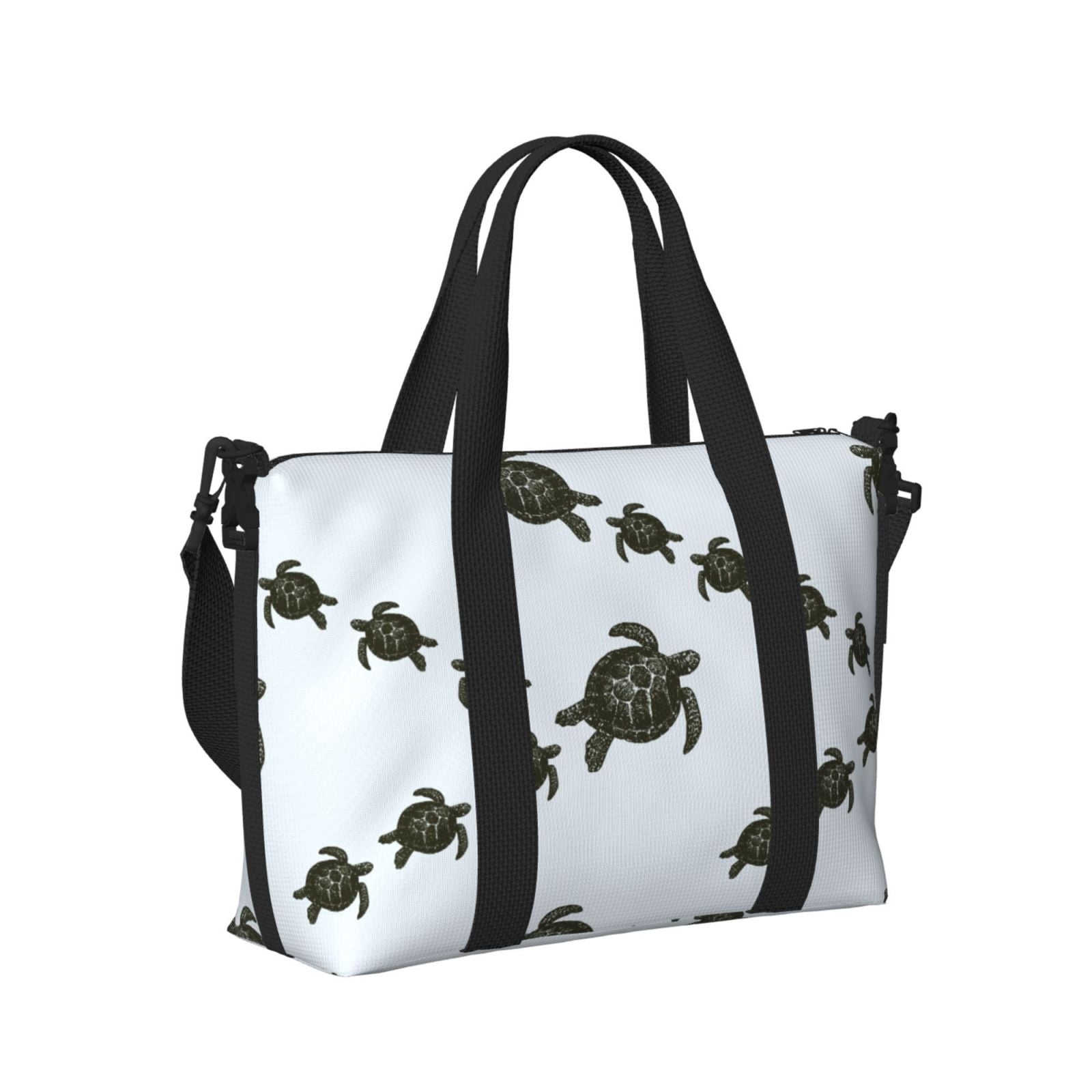 Honeii Sea Turtle Print Hand Travel Bag,Travel Duffle Bag, Waterproof ...