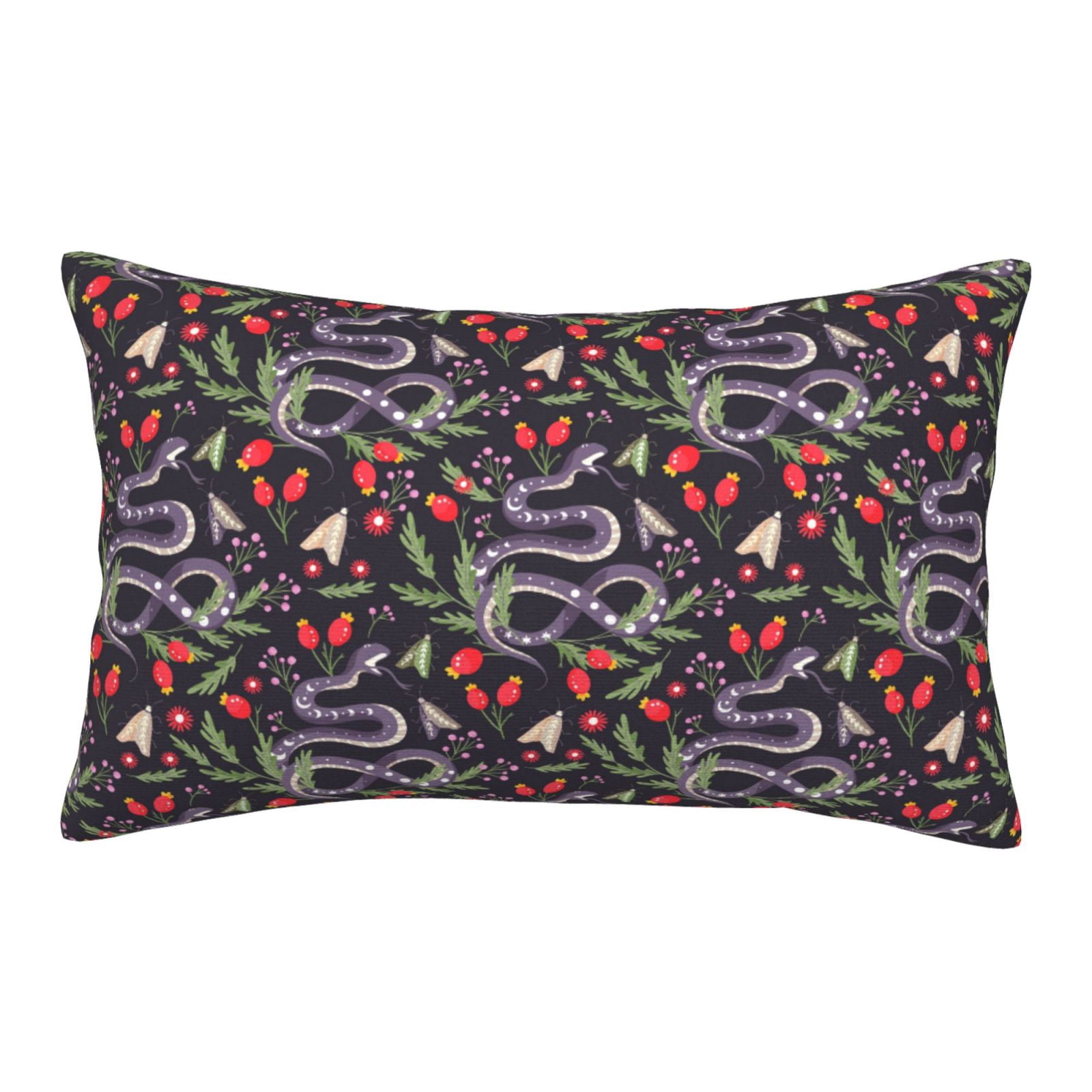 Honeii Snakes And Snake Fruit Decorative Throw Pillow Case - Elevate ...