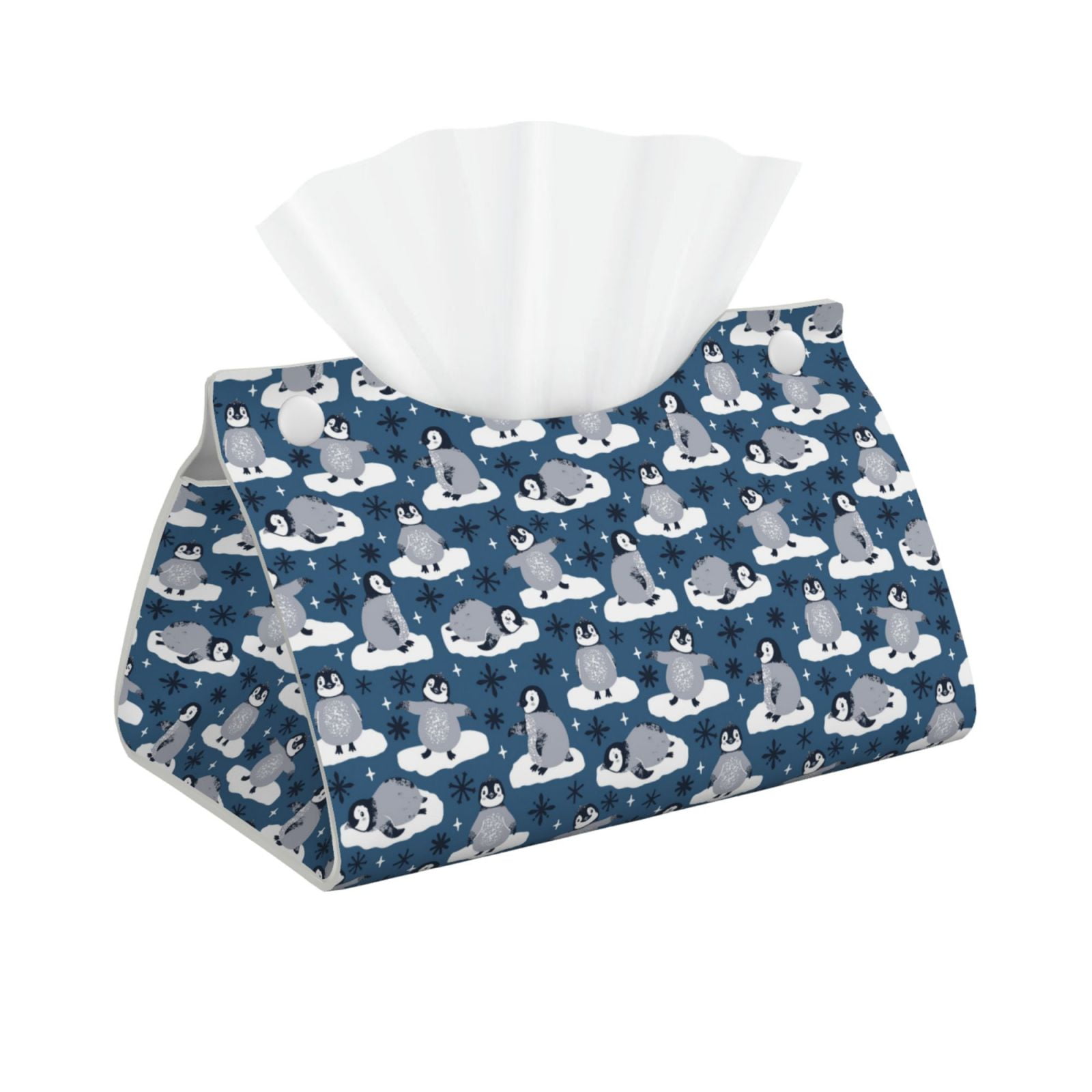 Honeii Snow Penguin for Tissue Box Cover/Holder - Covers Rectangular ...