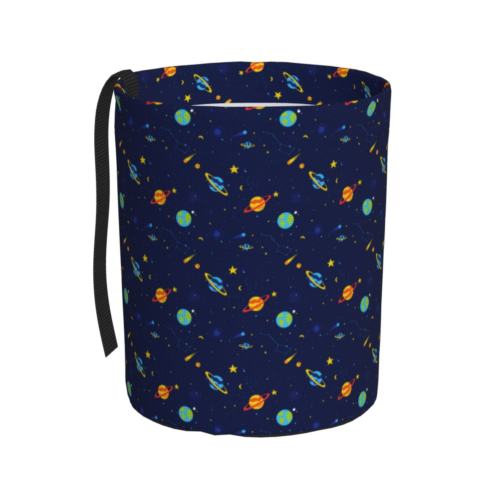 Honeii Space Galaxy Print Waterproof Car Trash Can,Waterproof Portable ...