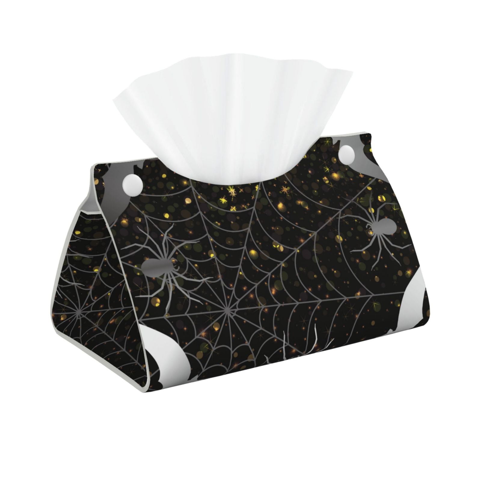 Honeii Spiderweb Bats And A Spider for Tissue Box Cover/Holder - Covers ...