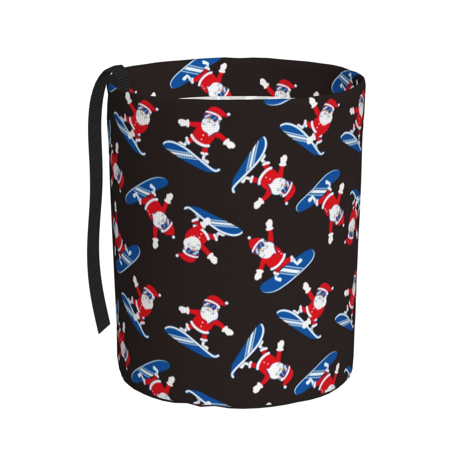 Honeii Surfing Santa Print Waterproof Car Trash Can,Waterproof Portable ...