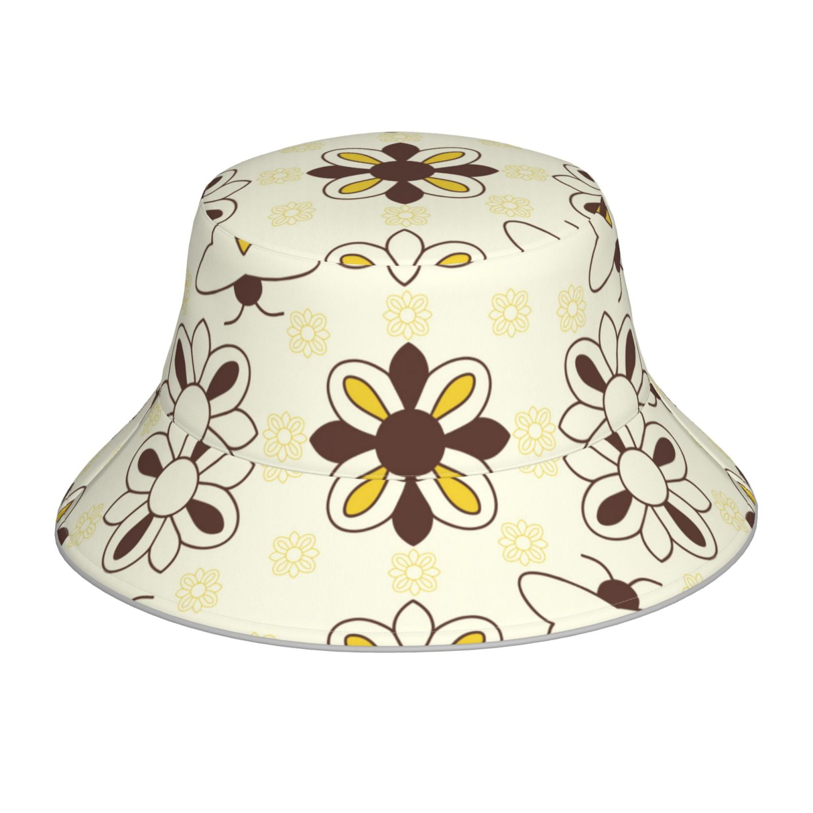 Honeii Sweet Bee for Unisex Bucket Hat Waterproof Rain Hat Reversible ...
