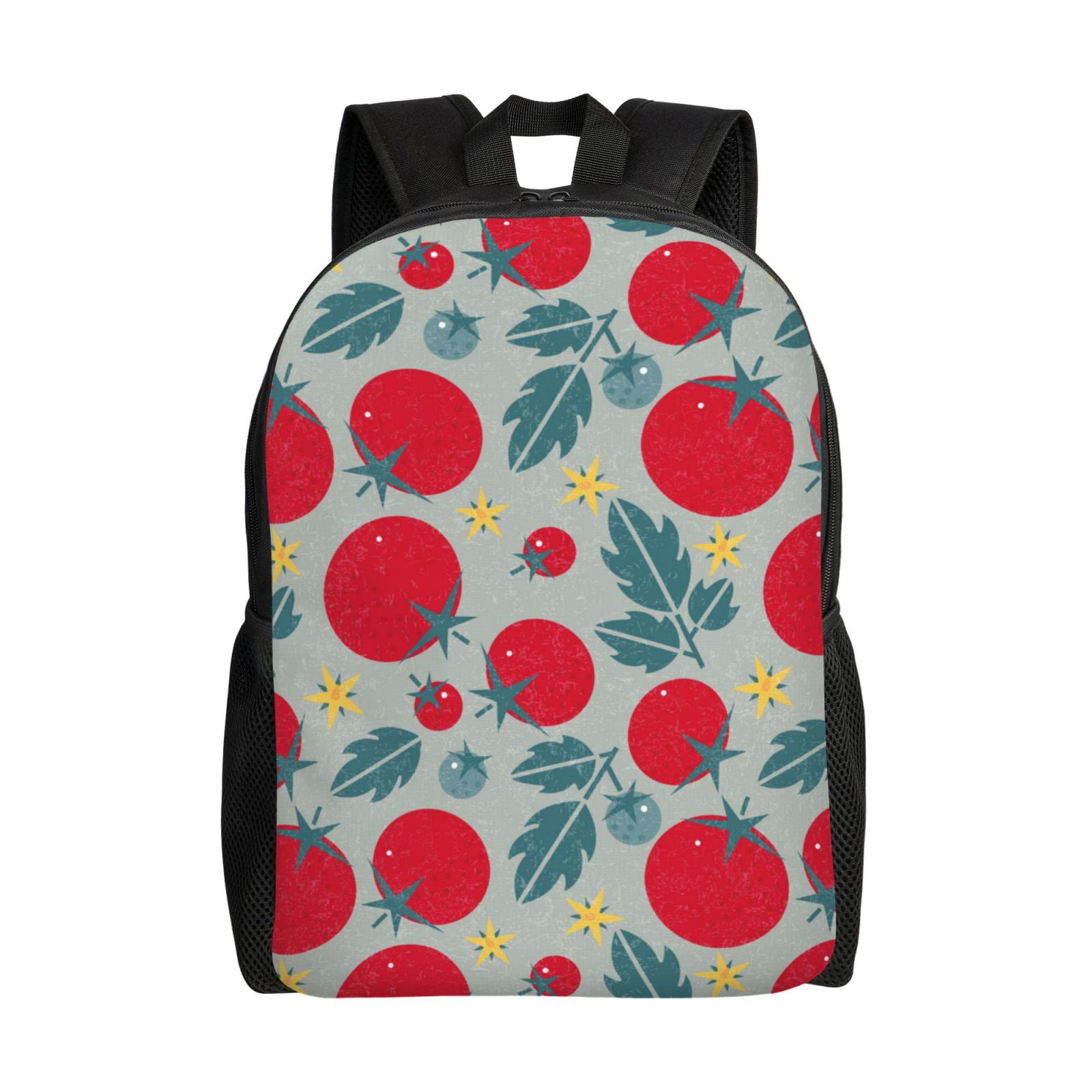 Honeii Tomato Print Laptop Backpack for Work, College, Travel, Daily ...