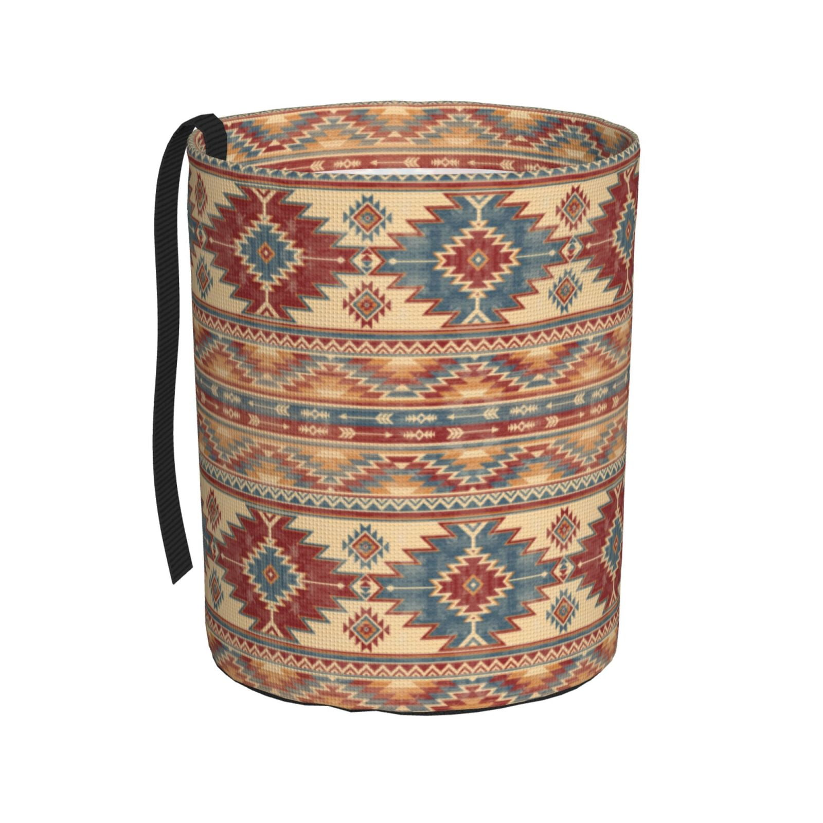 Honeii Traditional Tribal Aztec Print Waterproof Car Trash Can ...