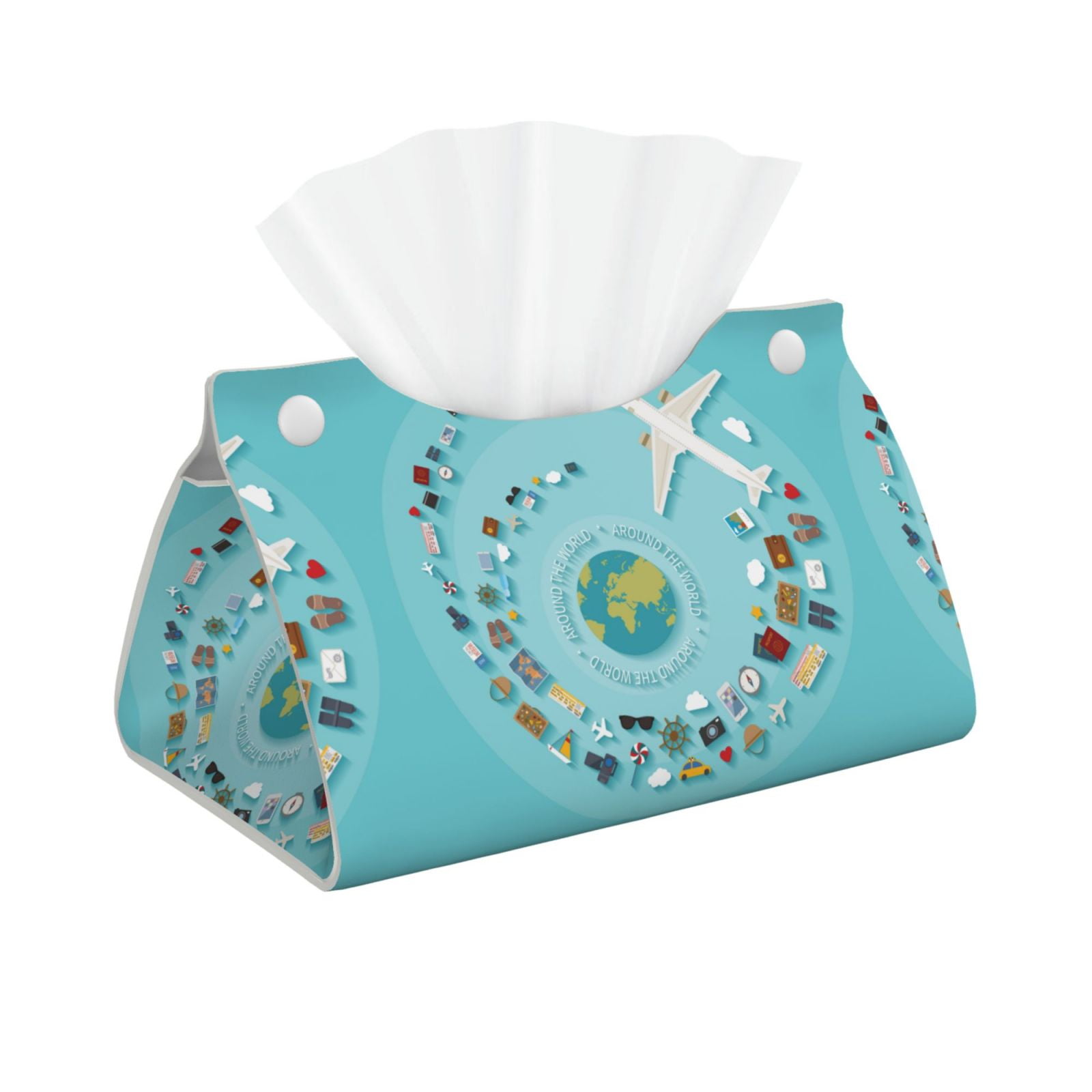 Honeii Travelling on Airplane for Tissue Box Cover/Holder - Covers ...