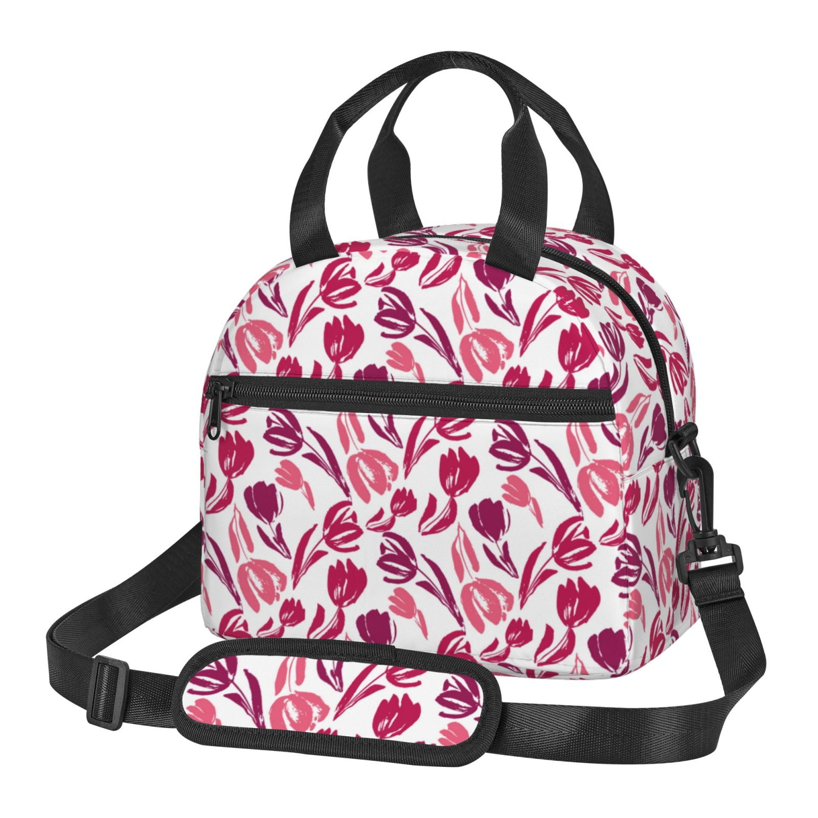 Honeii Tulips Flowers for Insulated Lunch Box, Lunch Bag Lunch Cag for ...