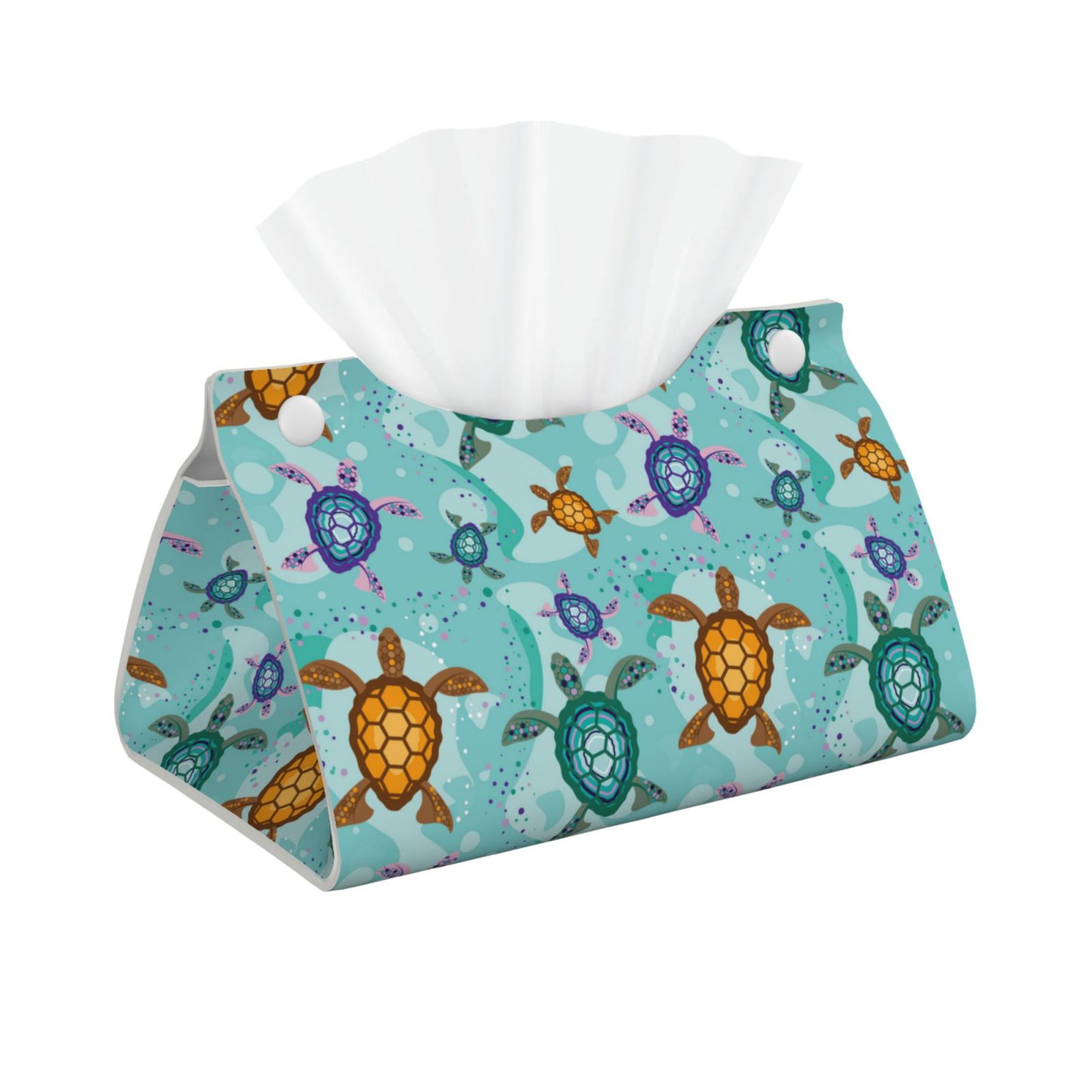 Honeii Turtles And Sea for Tissue Box Cover/Holder - Covers Rectangular ...
