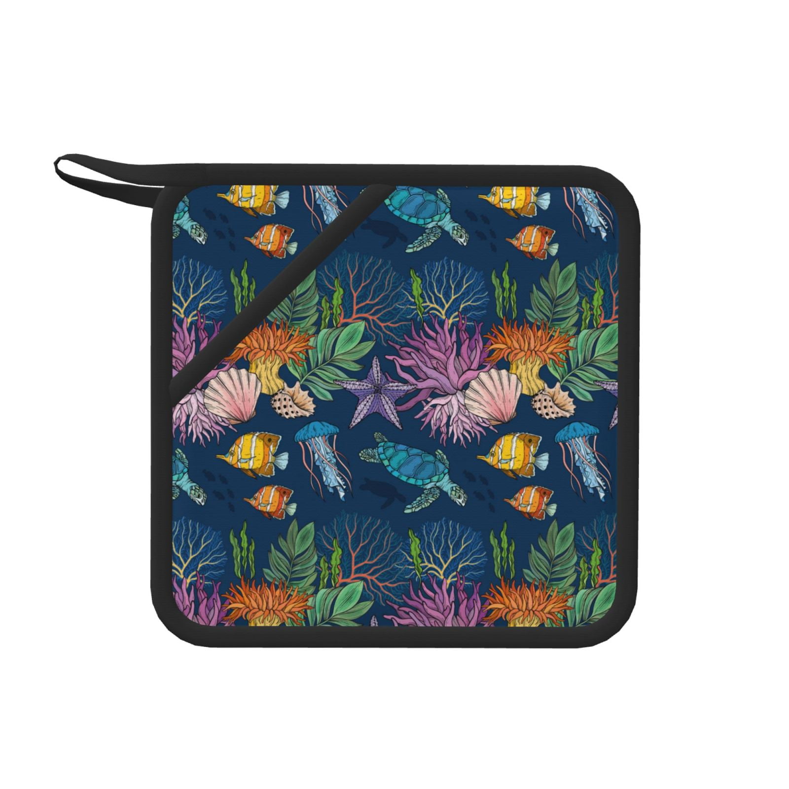 Honeii Undersea Animals for Silicone Trivets for Hot Pots and Pans ...