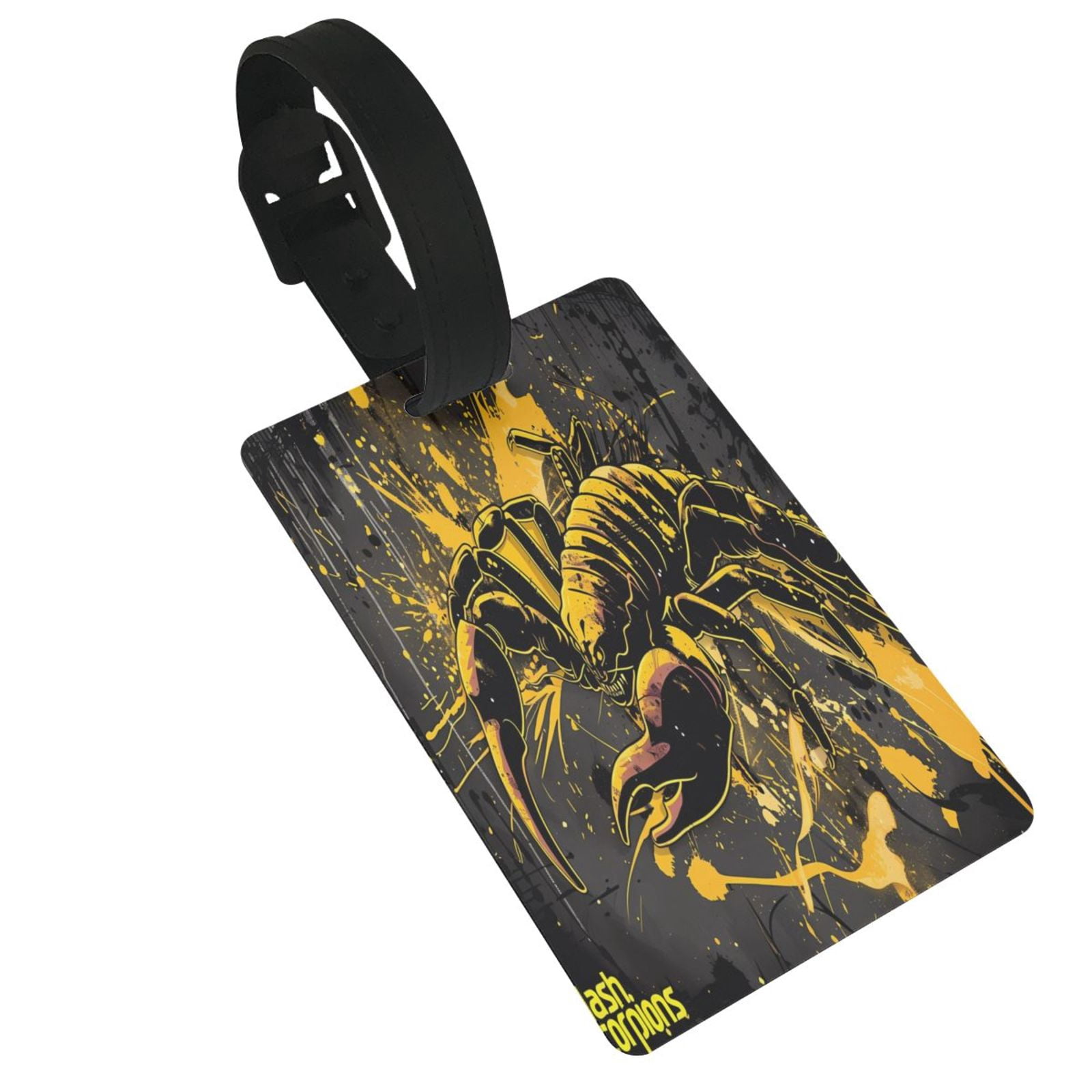 Honeii Urban Graffiti Scorpion Illustration Print Luggage Tags for ...