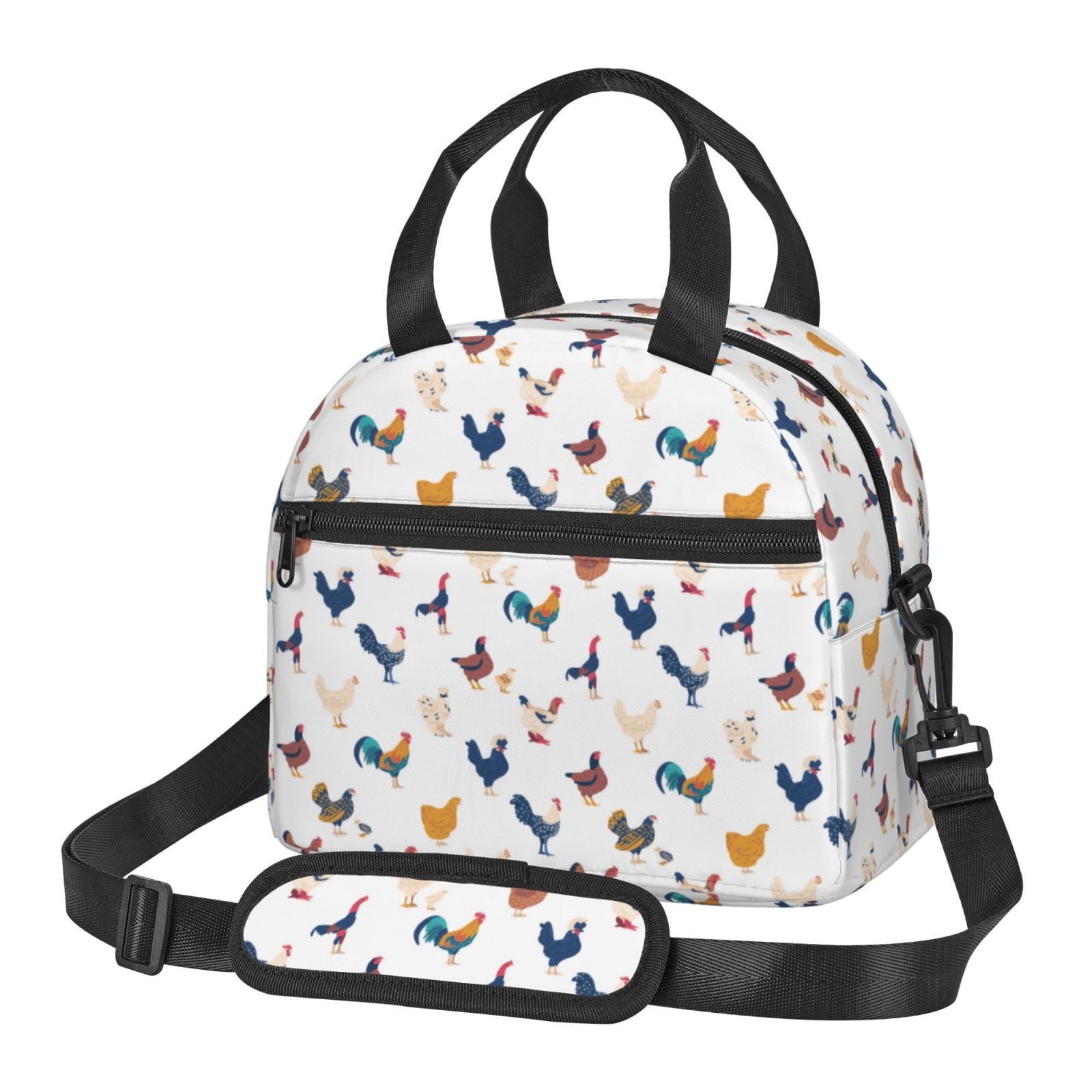 Honeii Various Rooster for Insulated Lunch Box, Lunch Bag Lunch Cag for ...