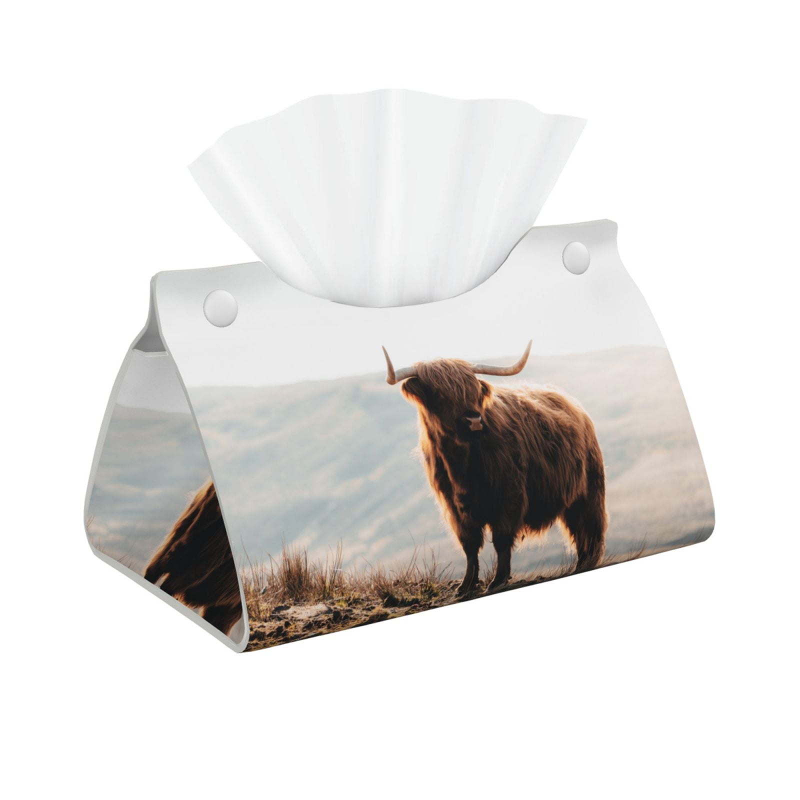 Honeii Yak for Tissue Box Cover/Holder - Covers Rectangular Shaped ...