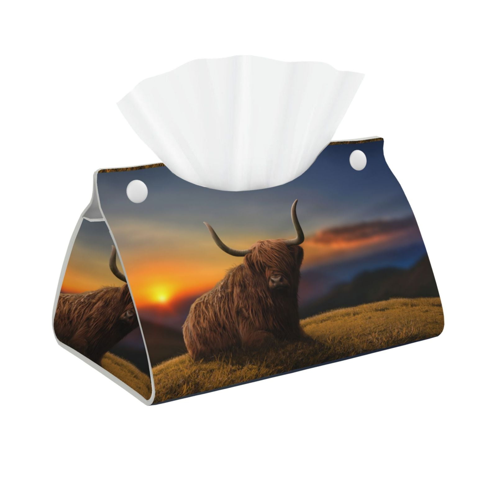 Honeii Yak for Tissue Box Cover/Holder - Covers Rectangular Shaped ...