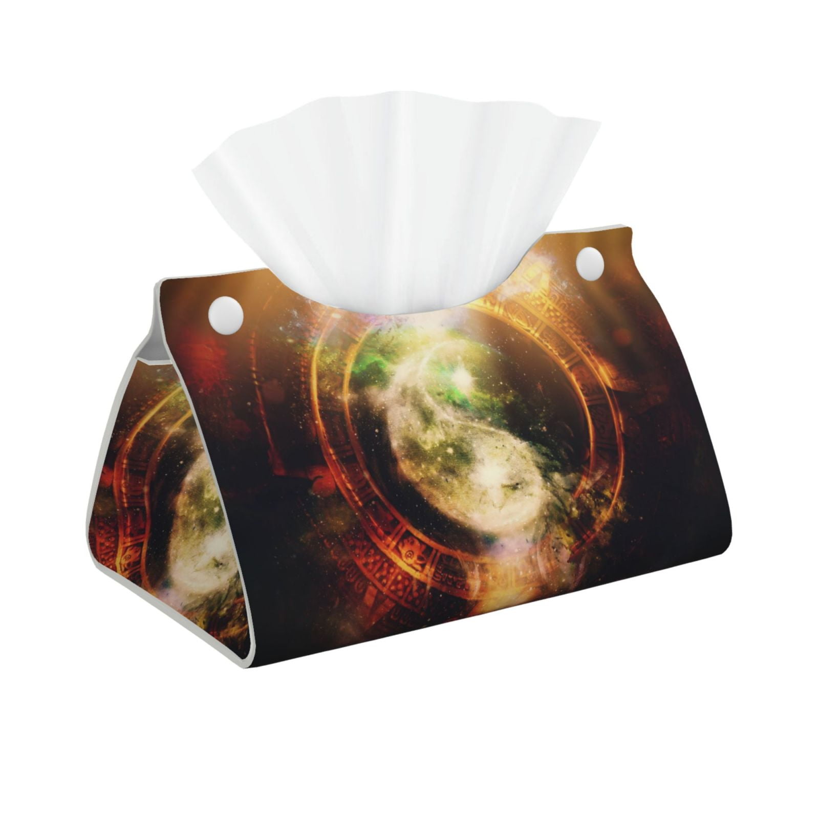 Honeii Yin Yang 1 for Tissue Box Cover/Holder - Covers Rectangular Shaped Boxes with a ...