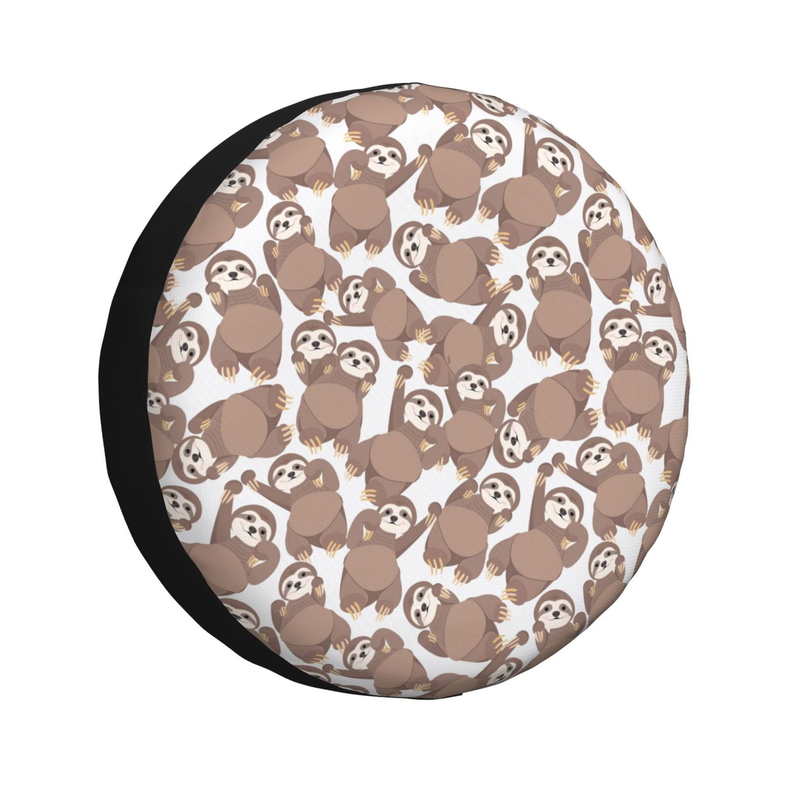 Honeii brown sloth family Print Tire Covers, Waterproof Anti-UV Sun ...