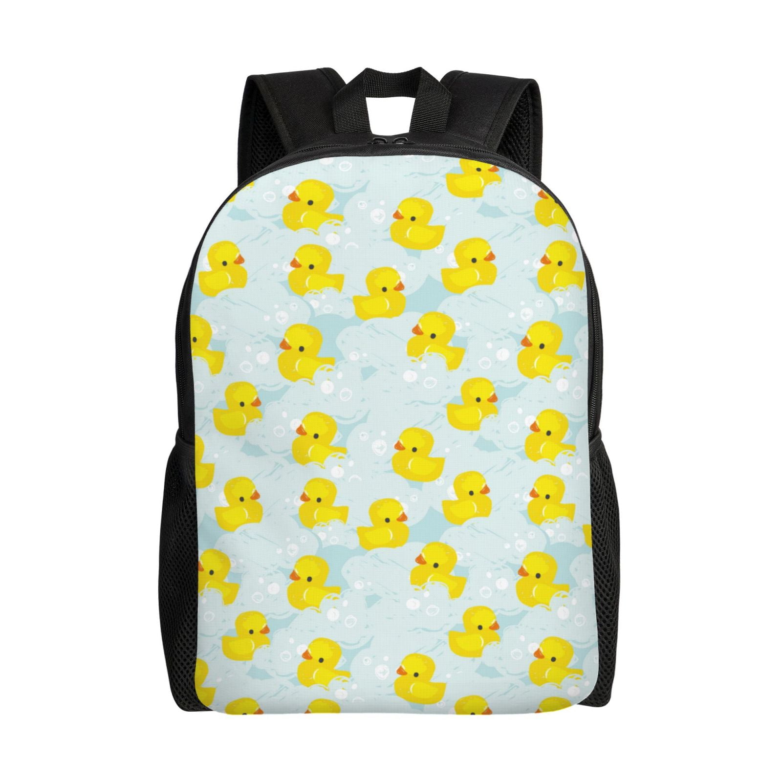 Honeii cute rubber duck Print Laptop Backpack for Work, College, Travel ...