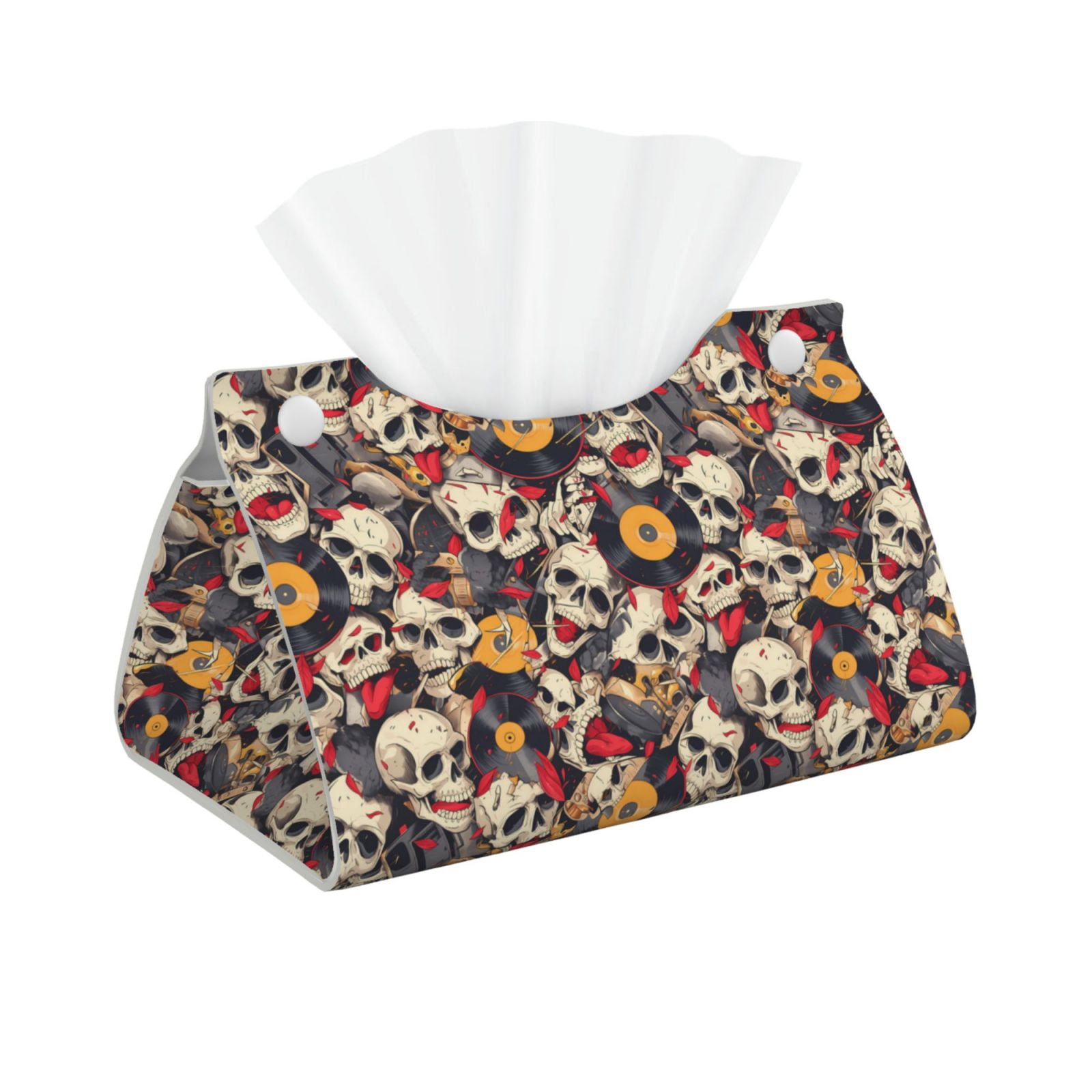 Honeii rock Skull record artist for Tissue Box Cover/Holder - Covers ...
