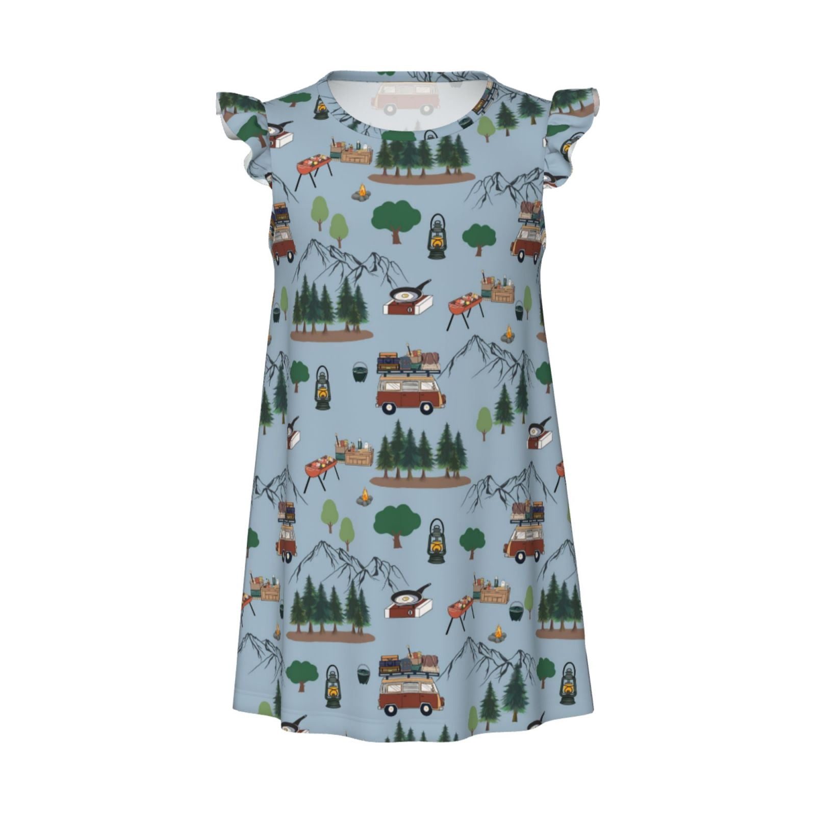 Honeii's elegant Camping Caravan nightgowns - princess-inspired pajama ...