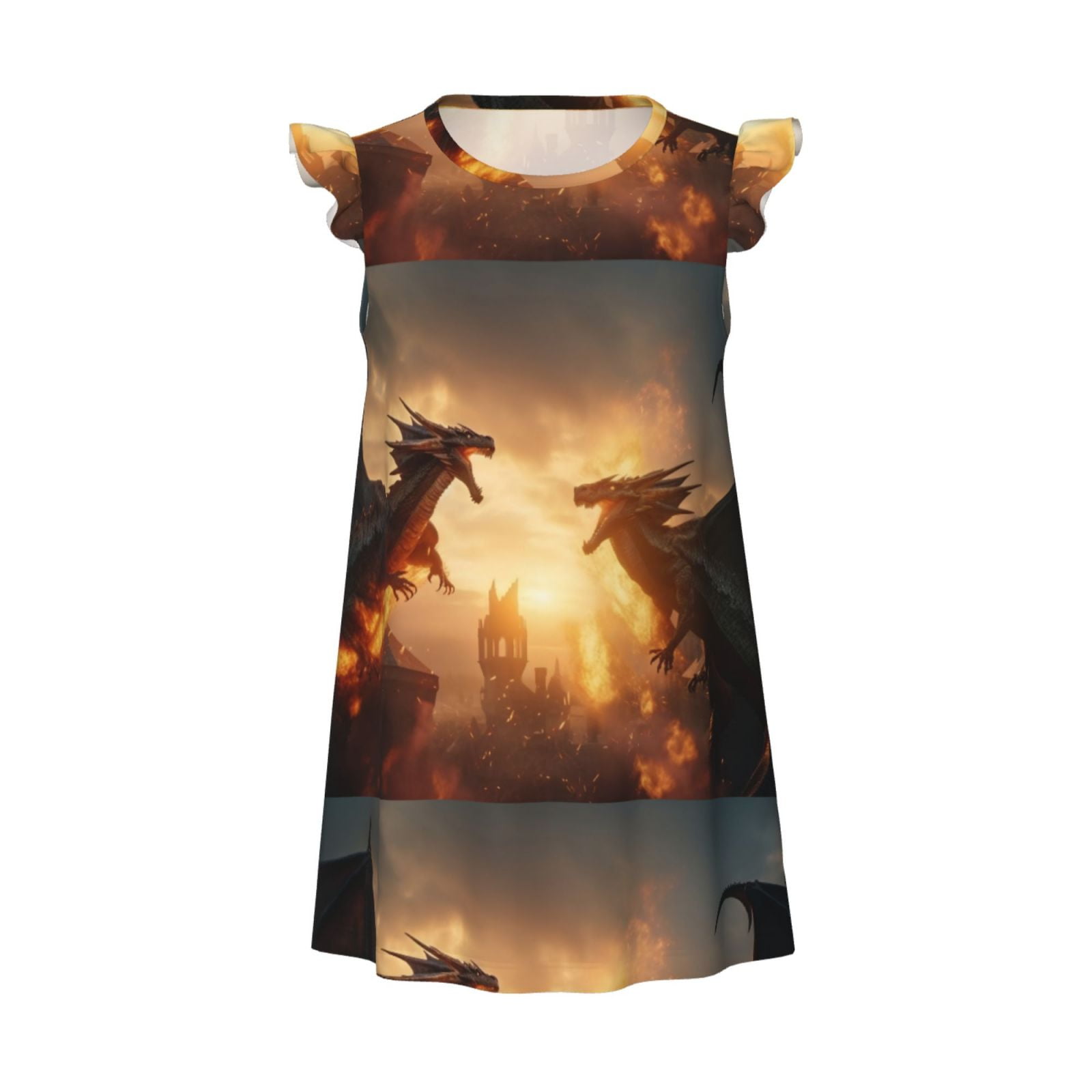 Honeii's elegant Castle Cool Fire Dragon nightgowns - princess-inspired ...