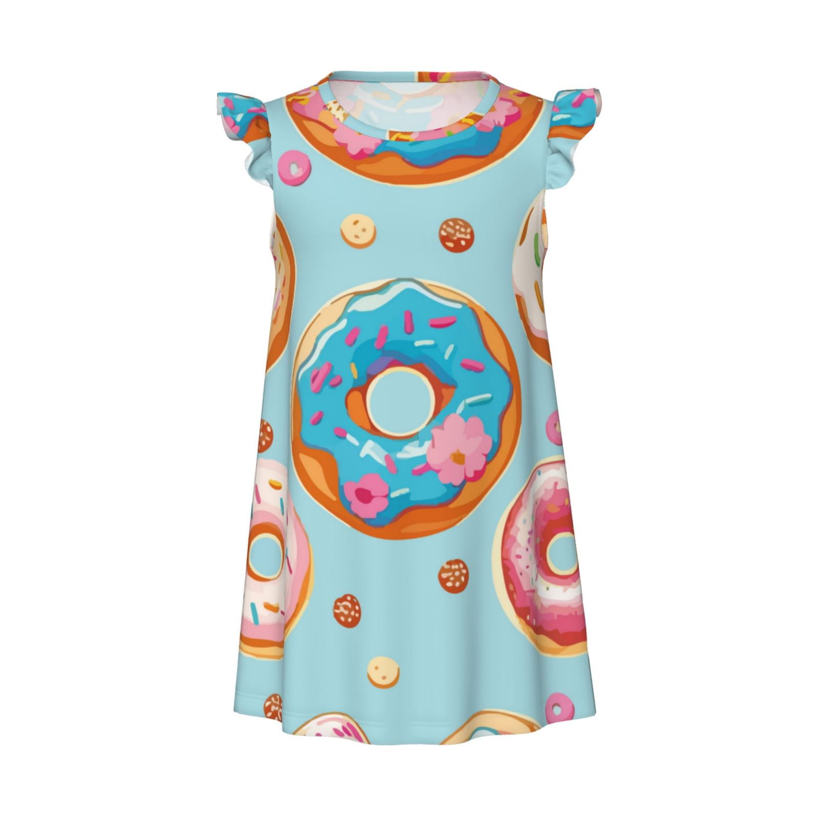 Honeii's elegant Colorful Donut nightgowns - princess-inspired pajama ...