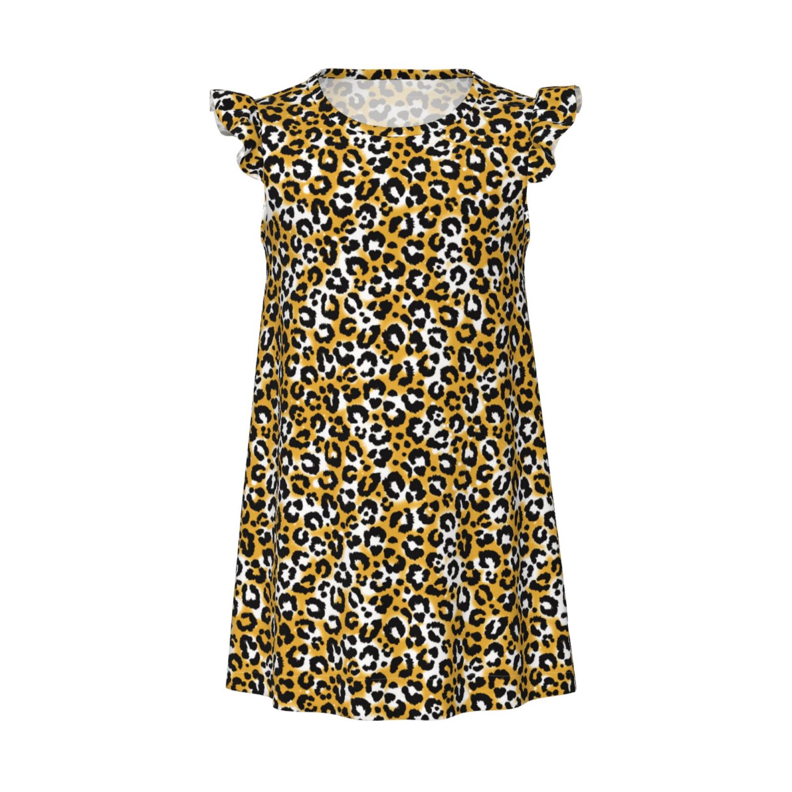 Honeii's elegant Leopard nightgowns - princess-inspired pajama dresses ...
