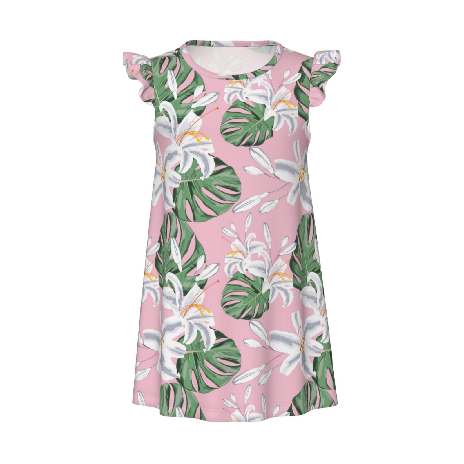 Honeii's elegant Lilies Flowers nightgowns - princess-inspired pajama ...