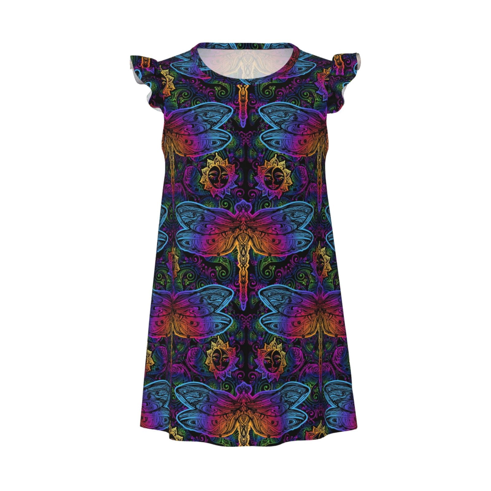 Honeii's elegant Mandalas Dragonfly nightgowns - princess-inspired ...