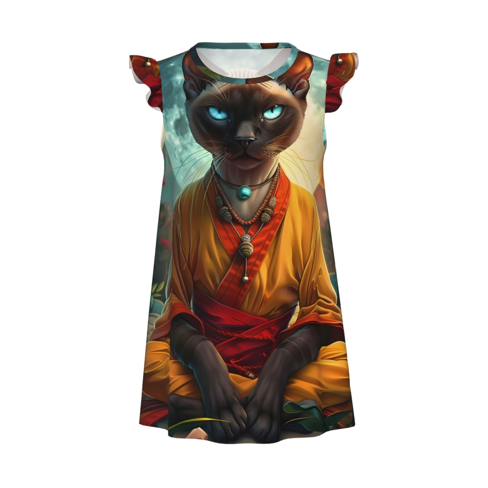 Honeii's elegant Moonlit Hairless Cat Monk nightgowns - princess ...