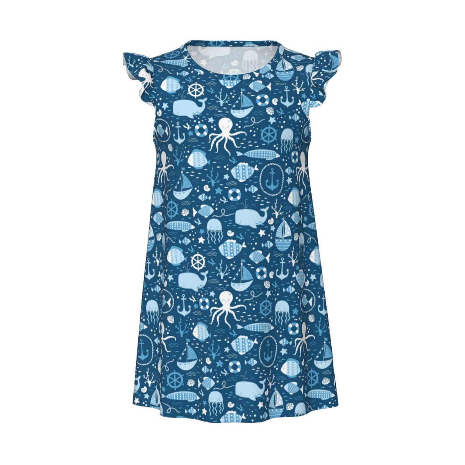 Honeii's elegant Octopus And Whale nightgowns - princess-inspired ...