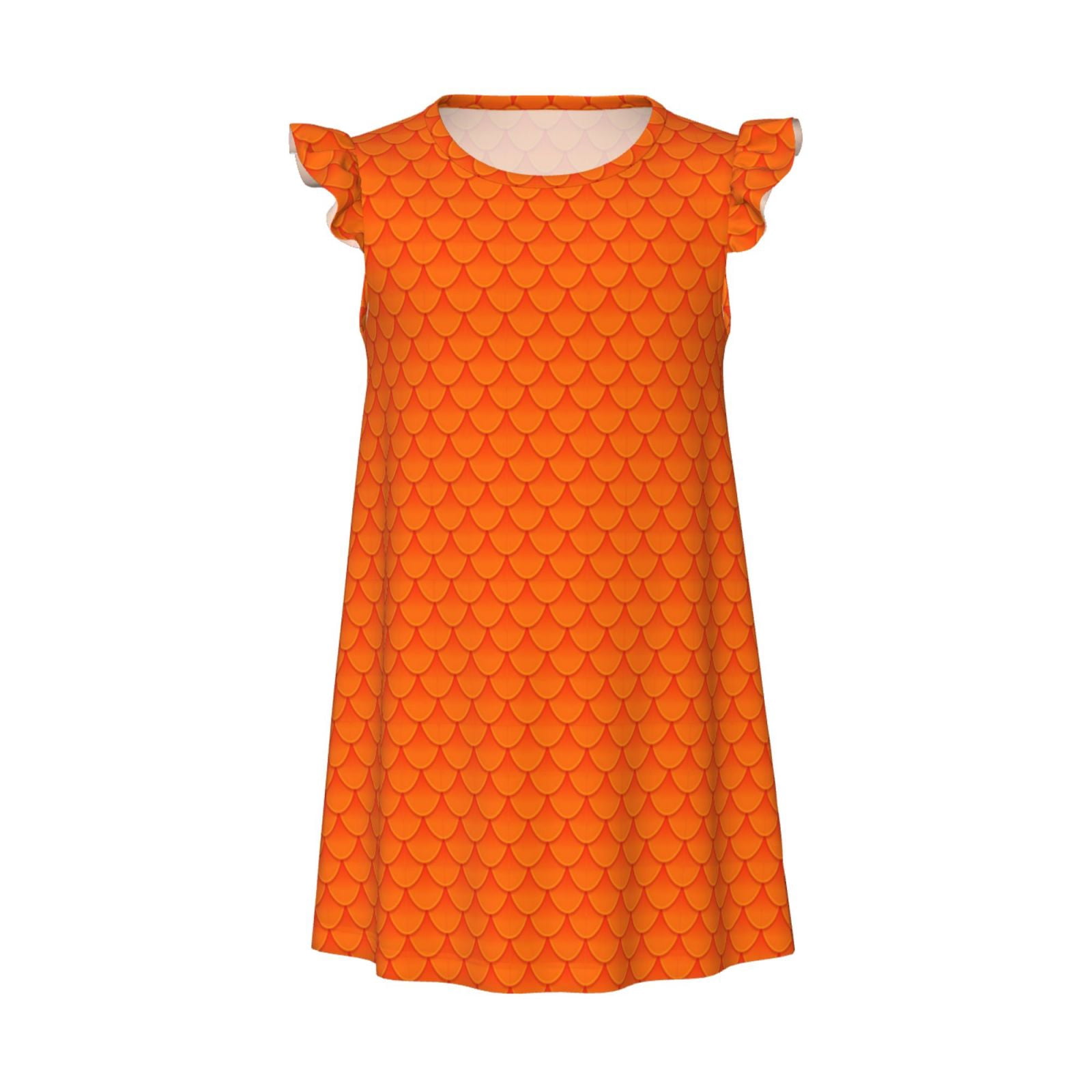 Honeii's elegant Orange Scales nightgowns - princess-inspired pajama ...