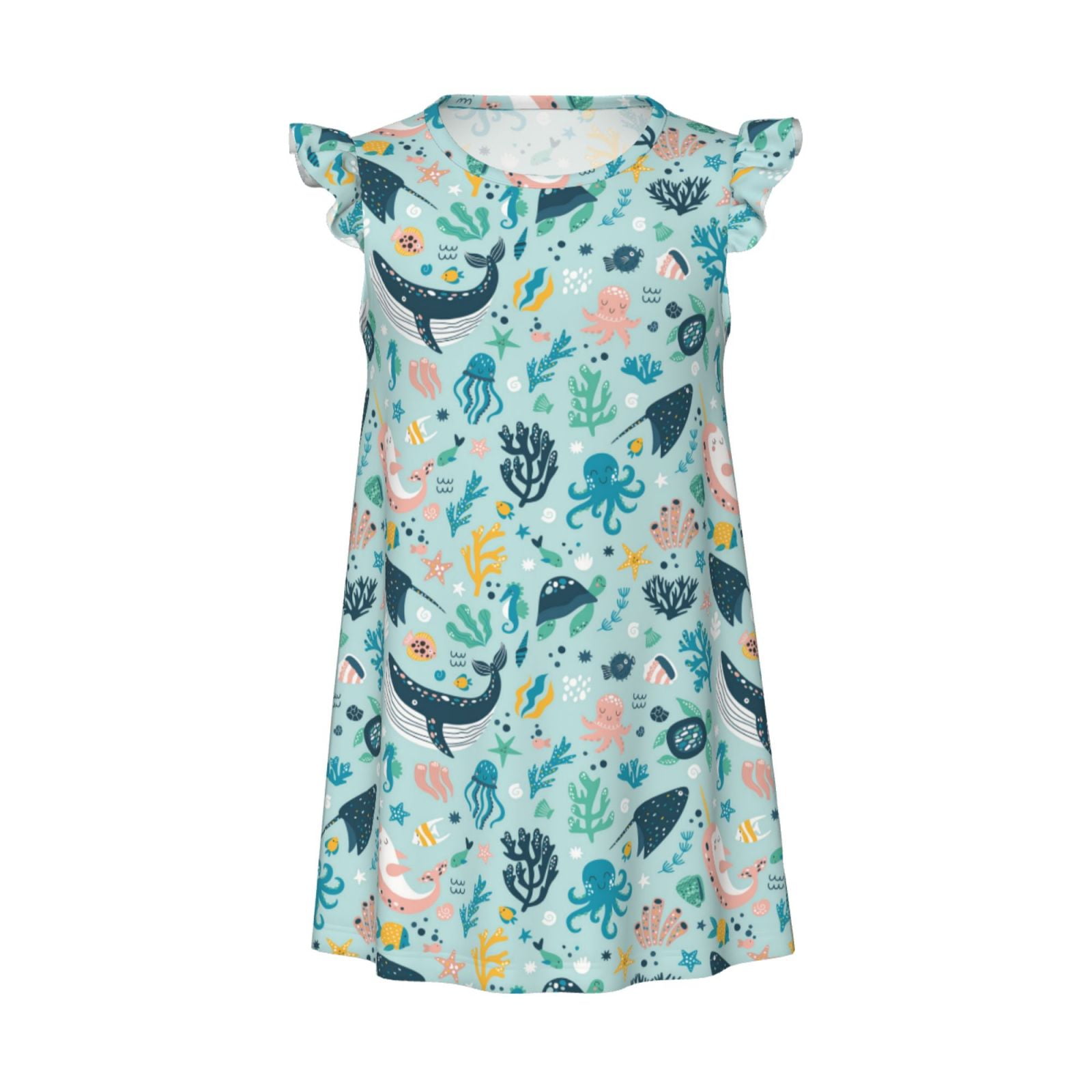 Honeii's elegant Sea Life nightgowns - princess-inspired pajama dresses ...