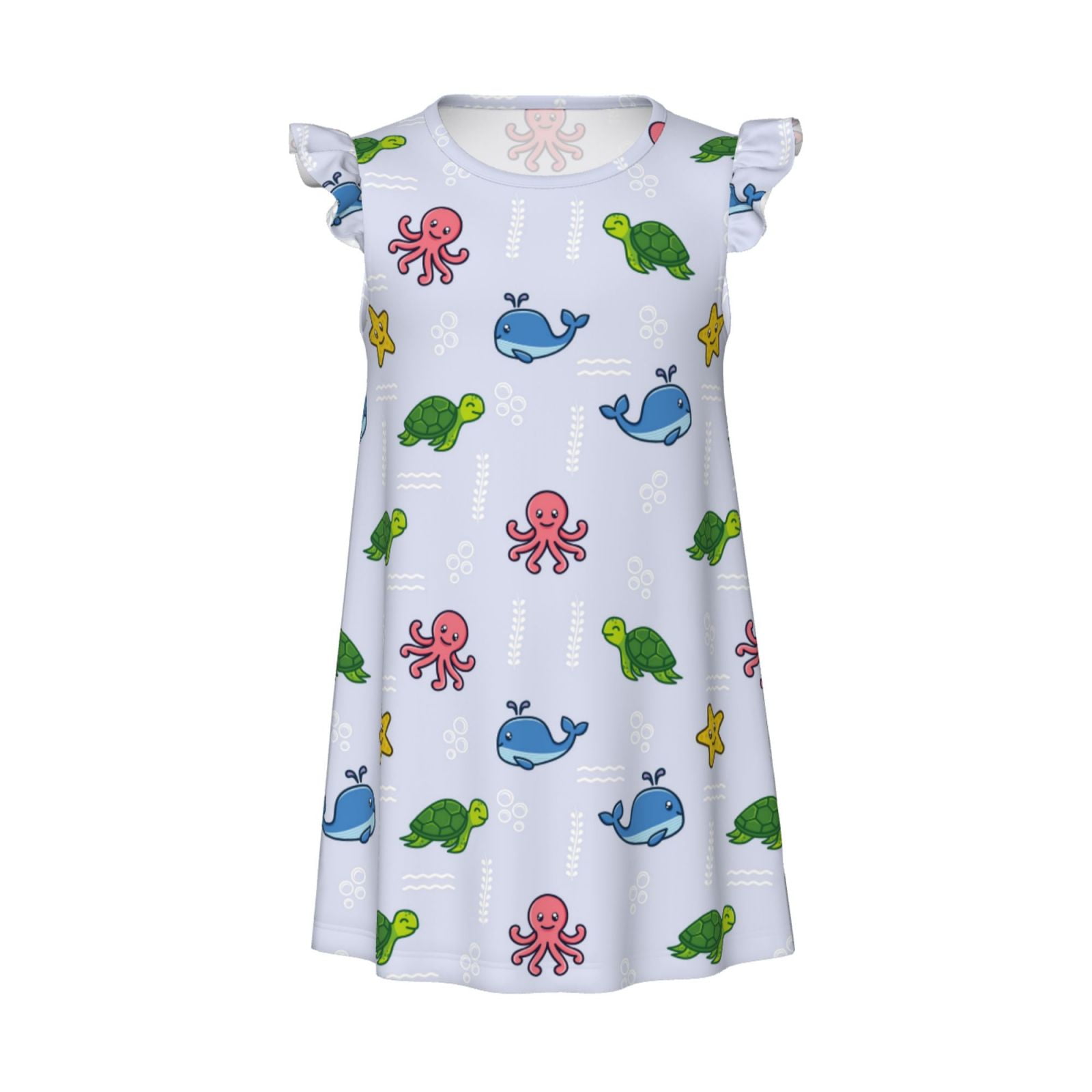 Honeii's elegant Sea Turtle Whale nightgowns - princess-inspired pajama ...