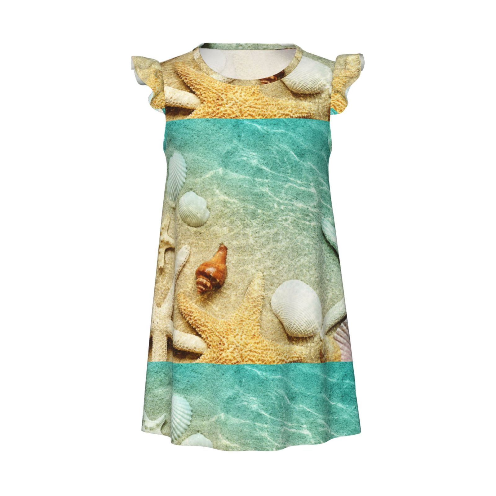 Honeii's elegant Starfish And Seashell On The Beach nightgowns ...