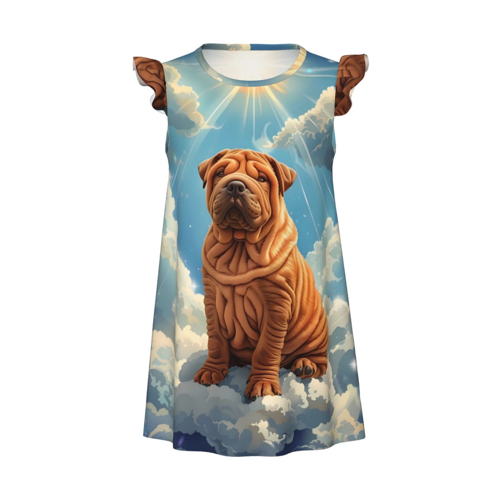 Honeii's elegant Sunshine Cloud Bulldog nightgowns - princess-inspired ...