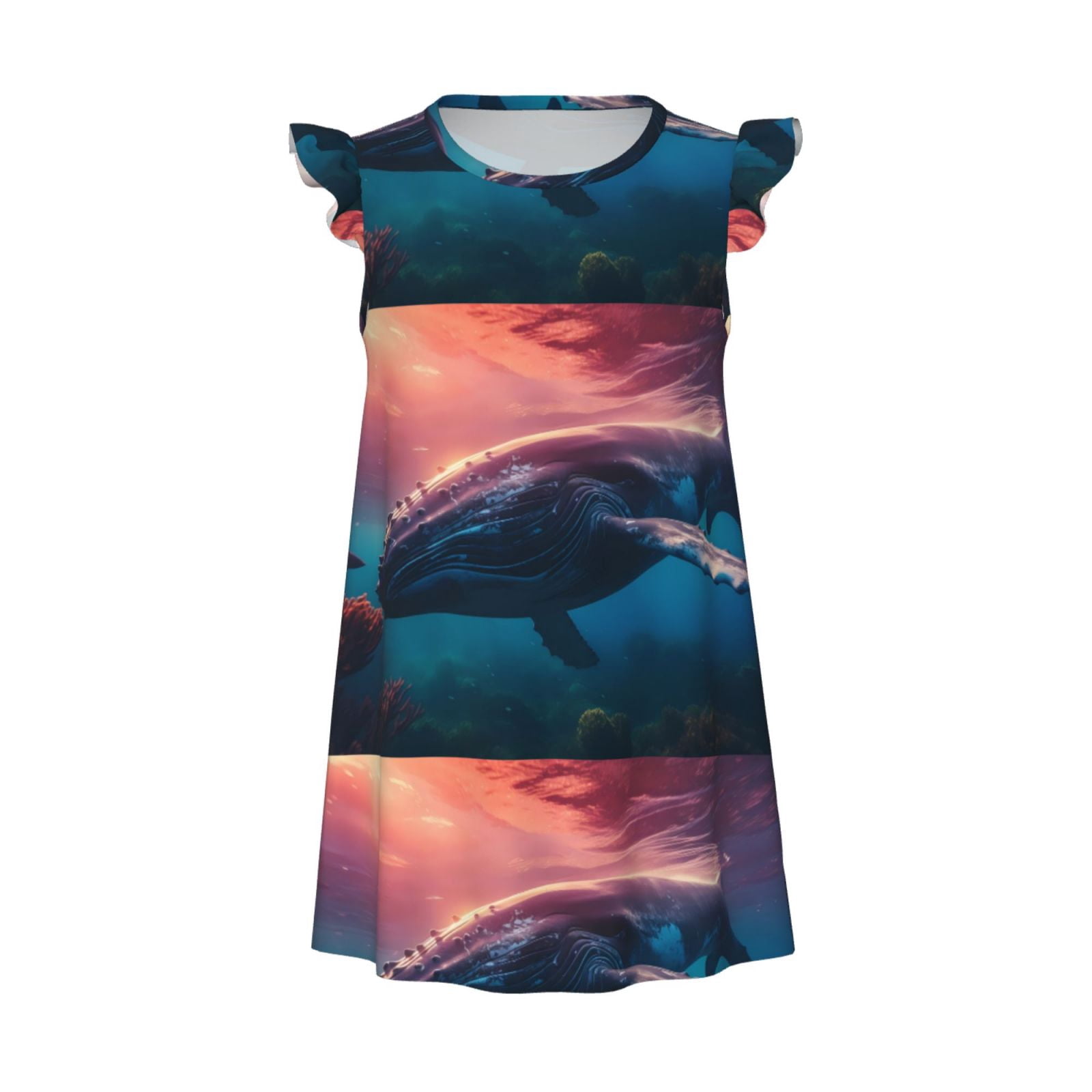 Honeii's elegant Sunshine Ocean Whale nightgowns - princess-inspired ...