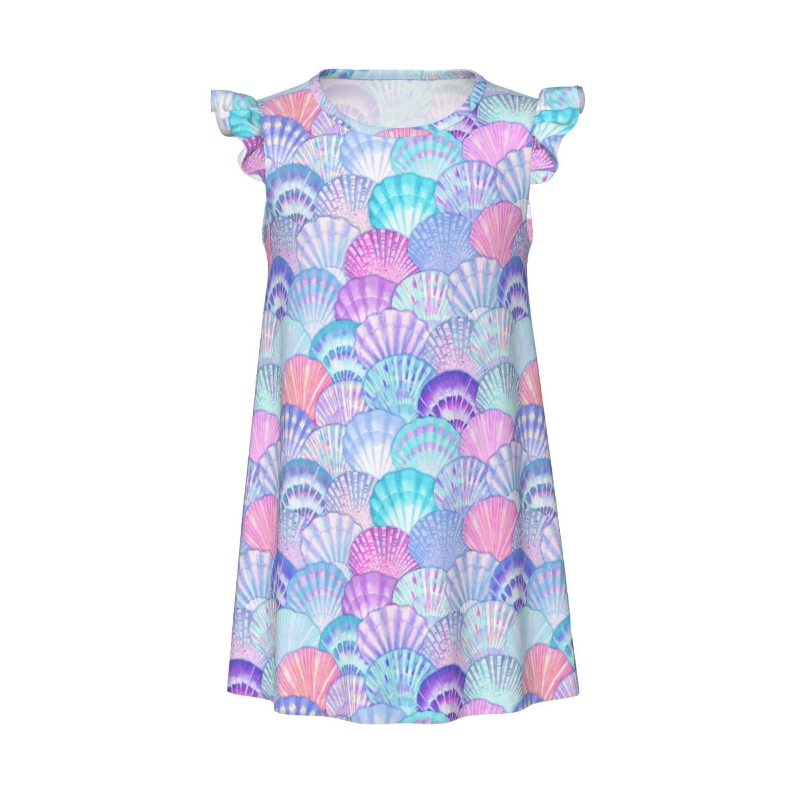 Honeii's elegant Watercolor Sea Shells 1 nightgowns - princess-inspired ...
