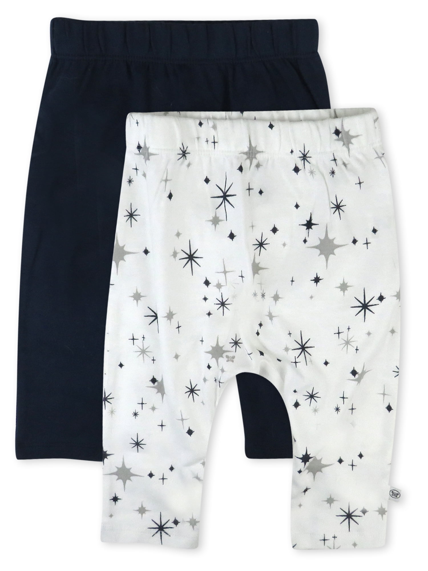 Honest Baby Clothing Organic Cotton Footless Harem Pants 2 Pack ...