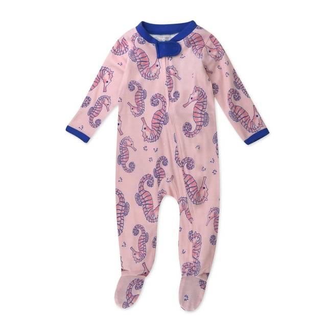 Honest Baby Clothing Organic Cotton Boy/Girl Long Sleeve Sleep N Play ...