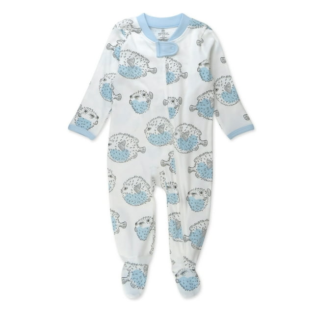 Honest Baby Clothing Organic Cotton Boy/Girl Long Sleeve Sleep N Play ...