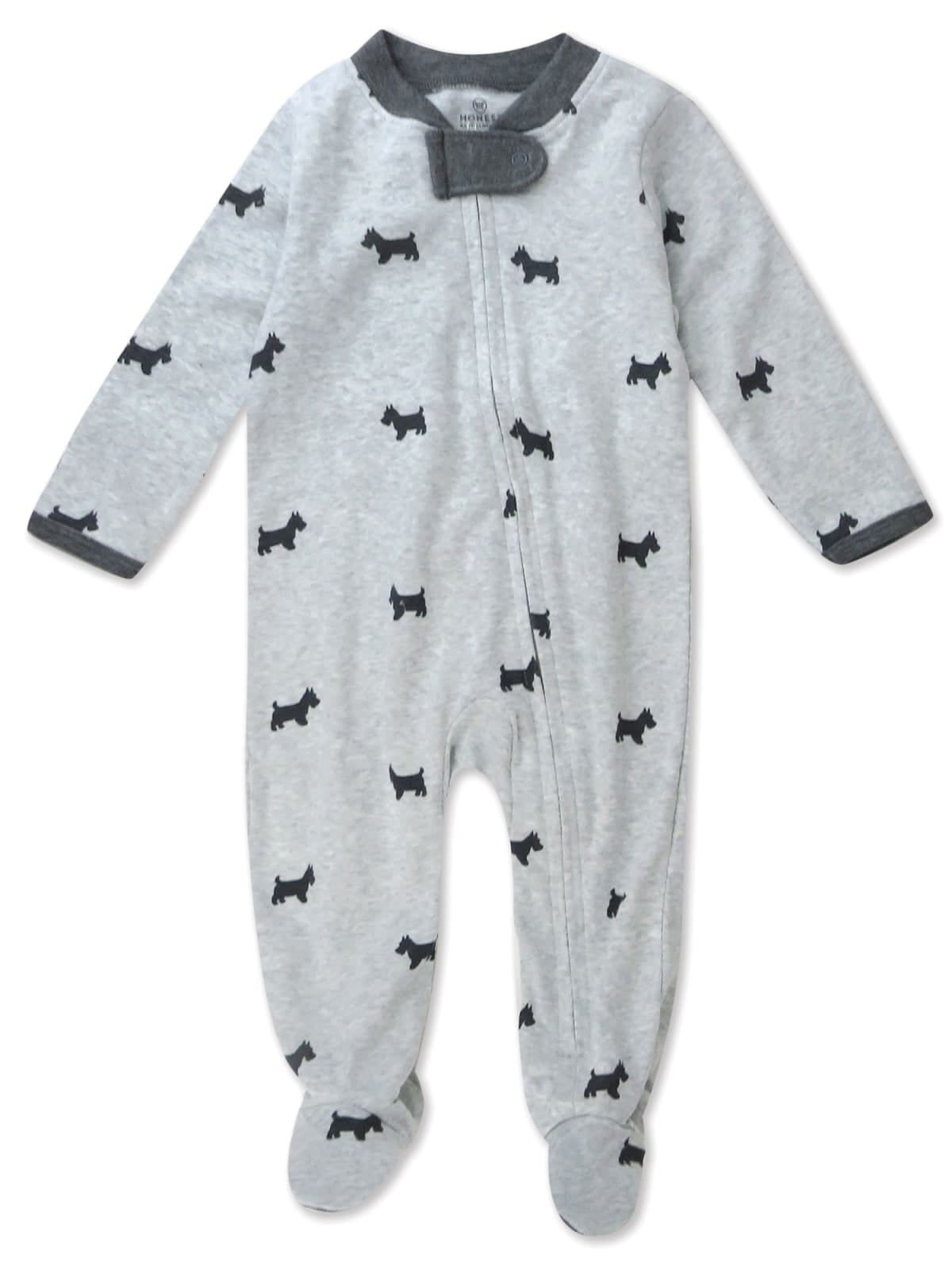 Honest Baby Clothing Organic Cotton Boy/Girl Long Sleeve Sleep N Play ...