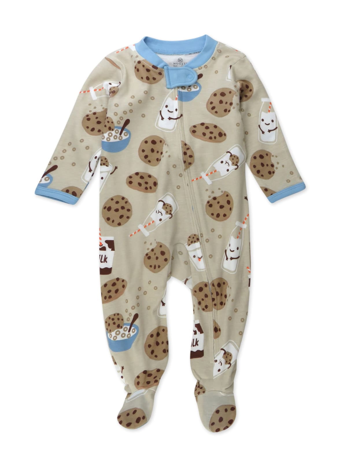Honest Baby Clothing Organic Cotton Boy/Girl Long Sleeve Sleep N Play ...