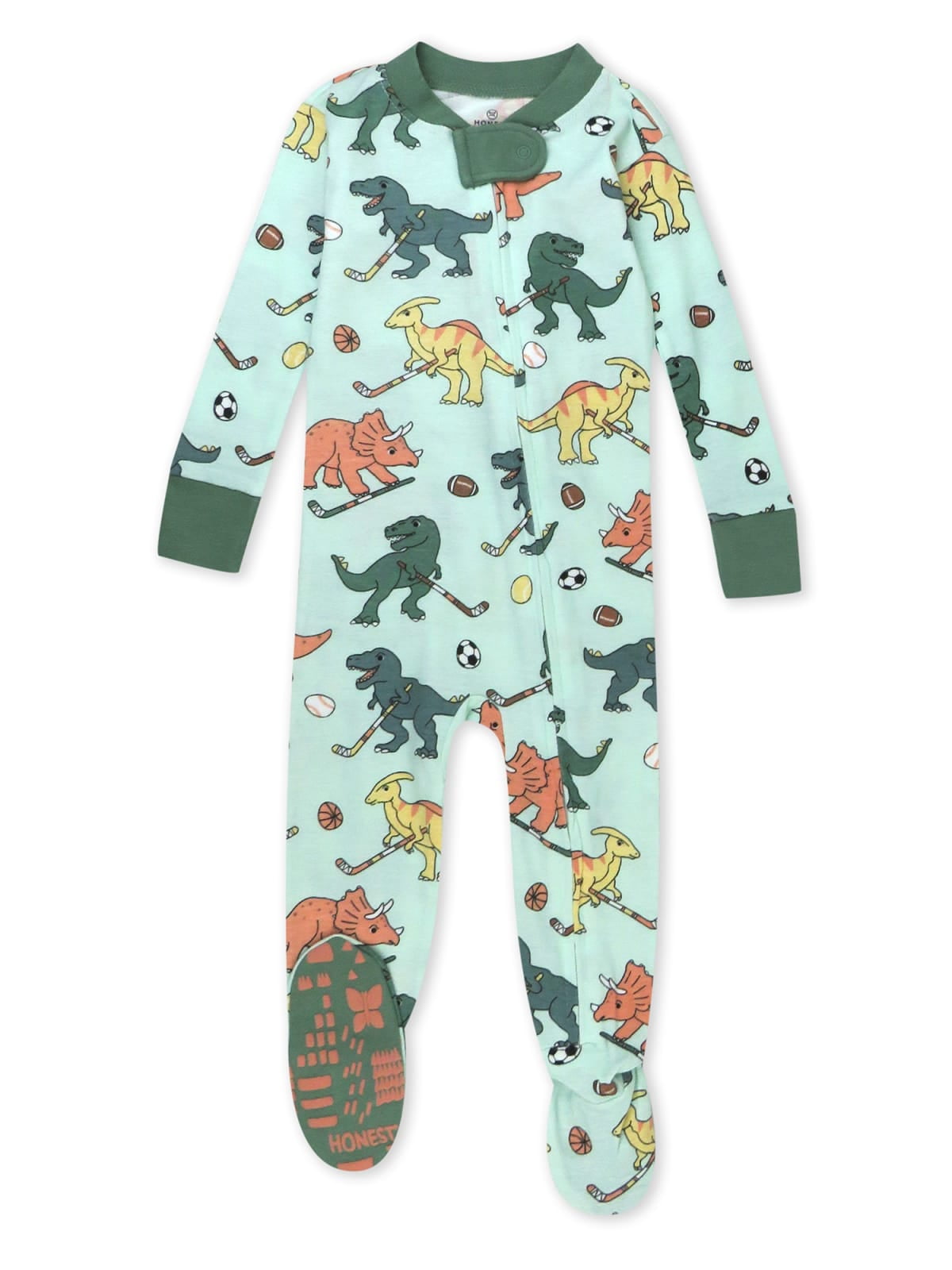 Honest Baby Clothing Organic Cotton Boy/Girl Long Sleeve Snug-Fit ...